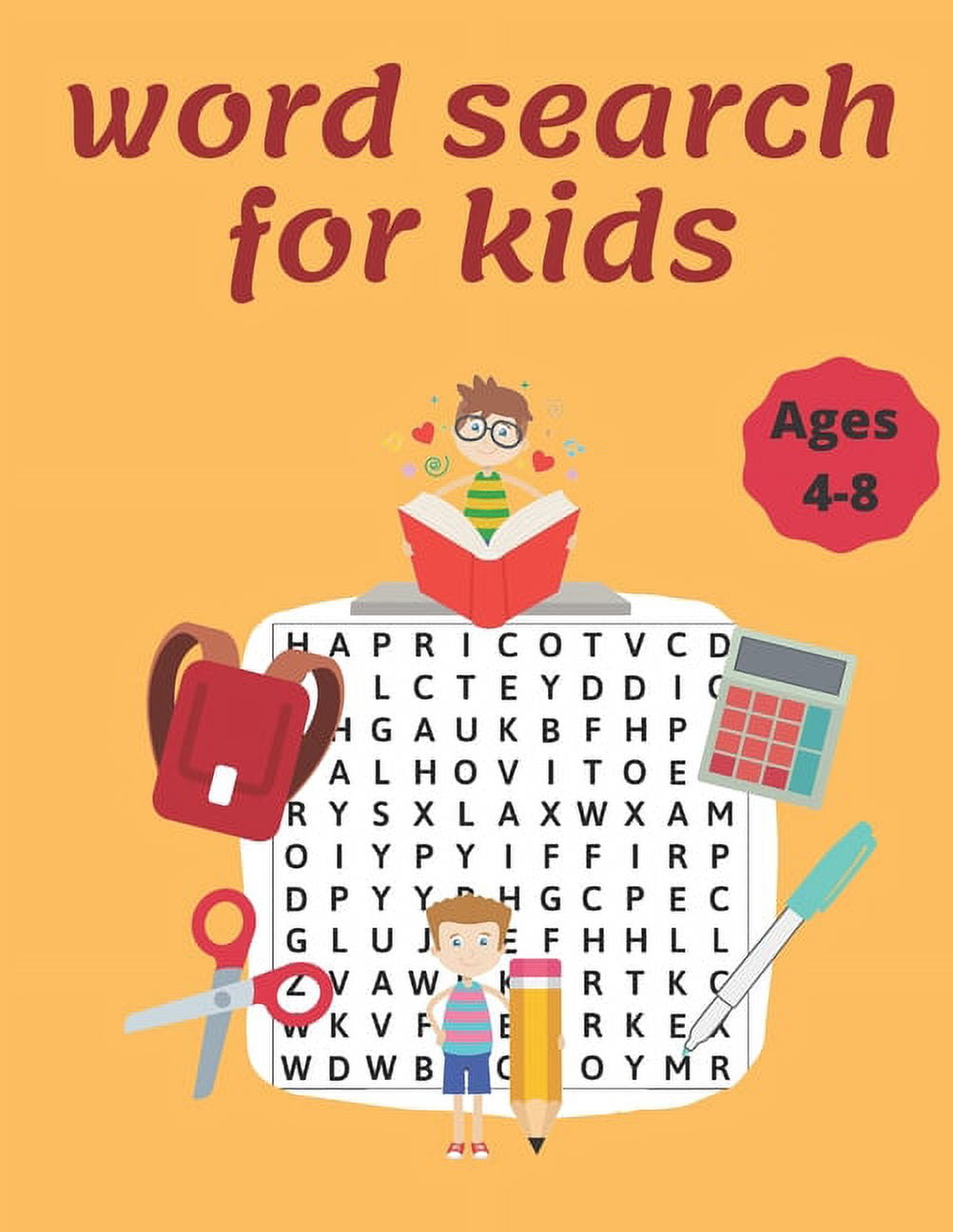 Word search for Kids Ages 4-8: Puzzles Word Search Books for Kids, 30 ...