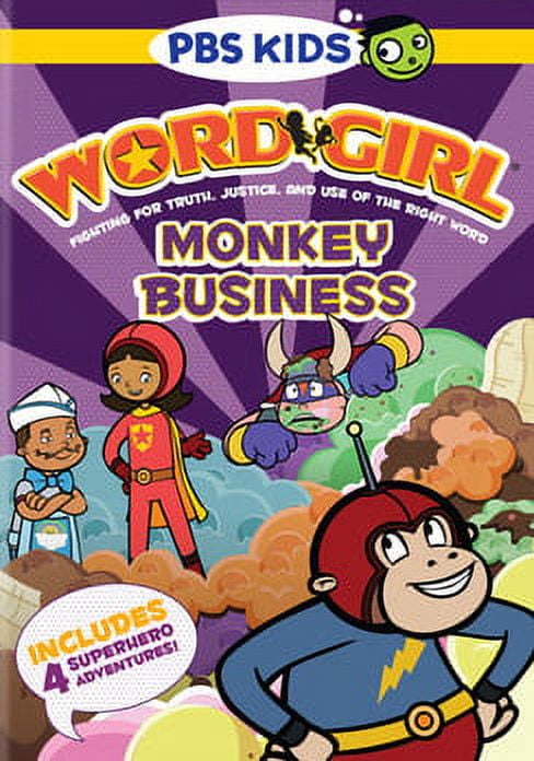 WordGirl: Monkey Business (DVD) - Walmart.com