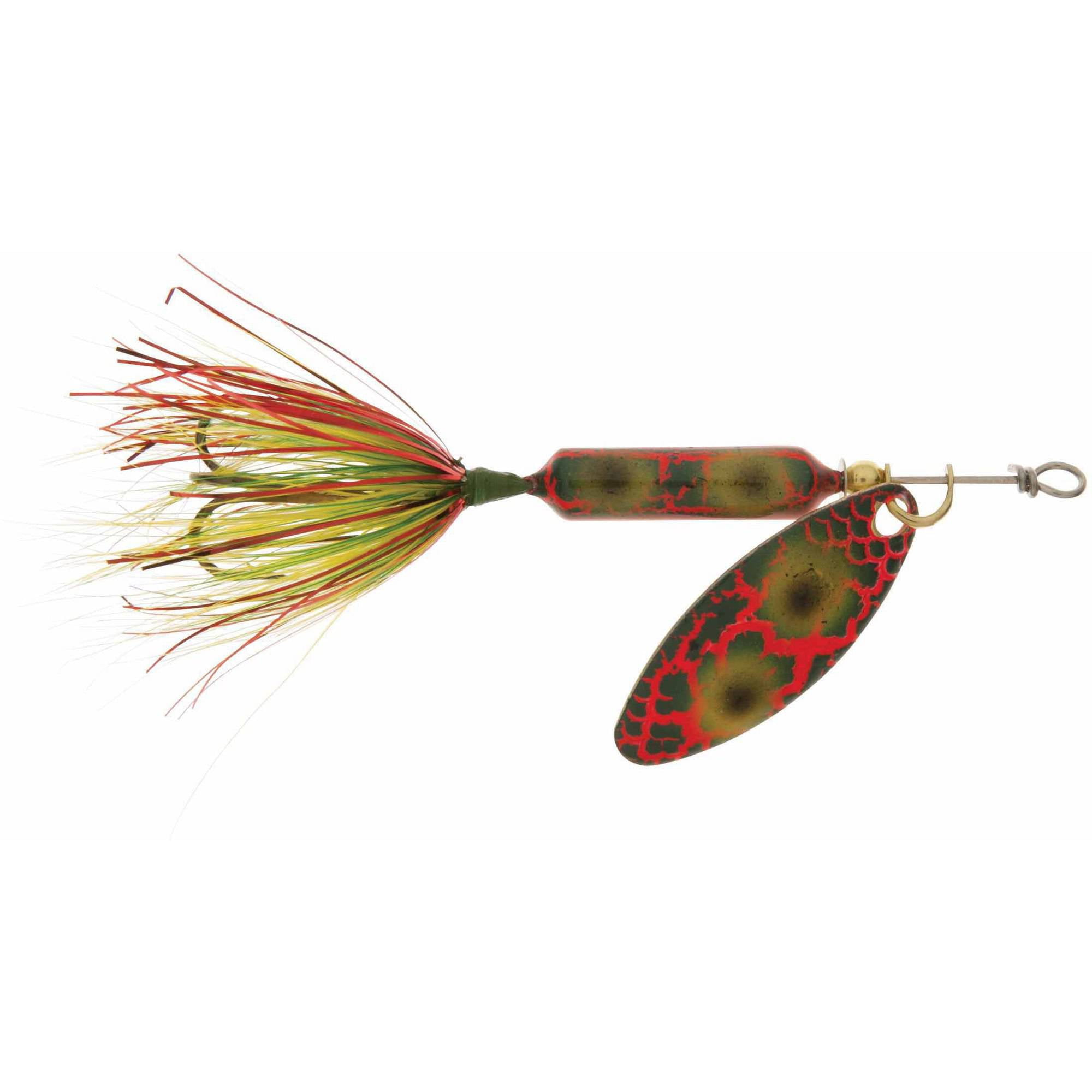 Worden's Rooster Tail, 1/8 oz, Frog Bleeding - Walmart.com