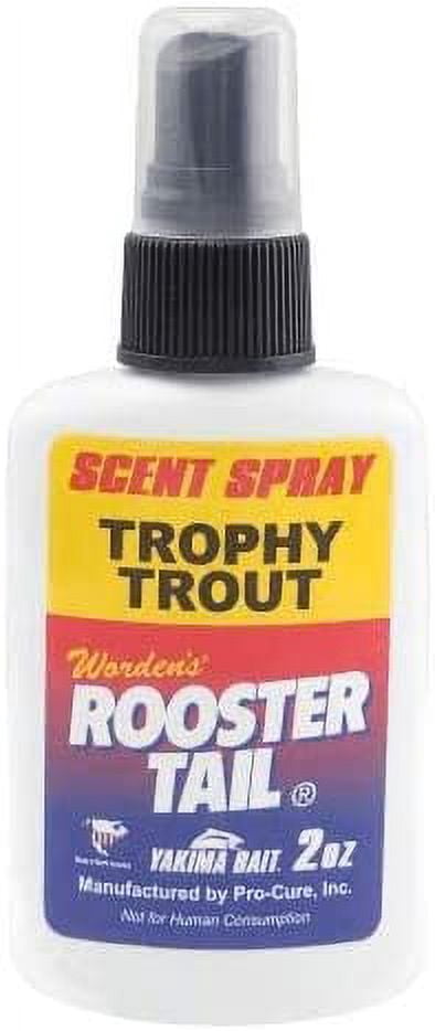 Worden's Rooster Tail Scent Spray, 2OZ Bottle, Crafted for Effective ...