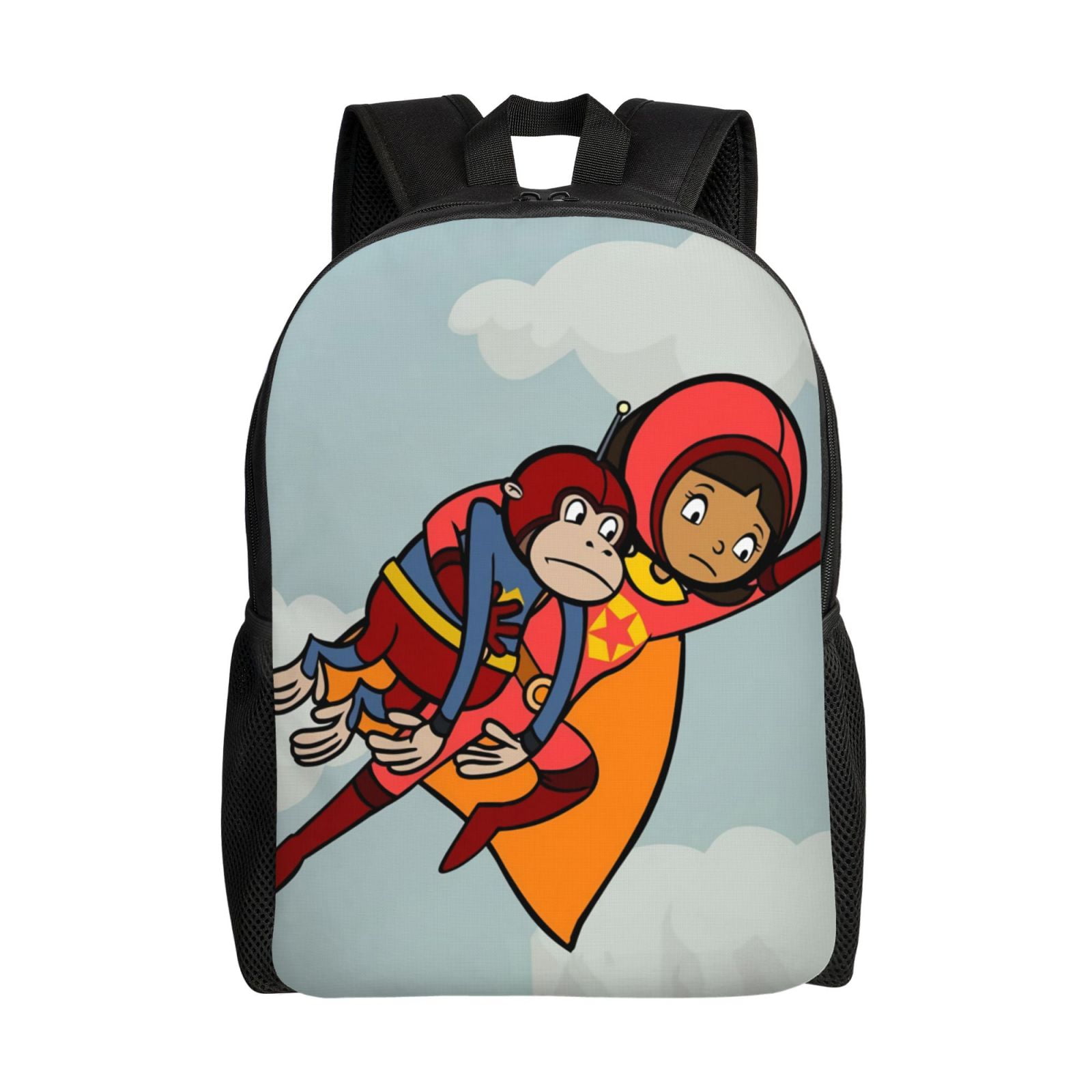 Wordgirl Backpack, 3D Printed Cartoon Laptop Bag Bookbag, Lightweight ...