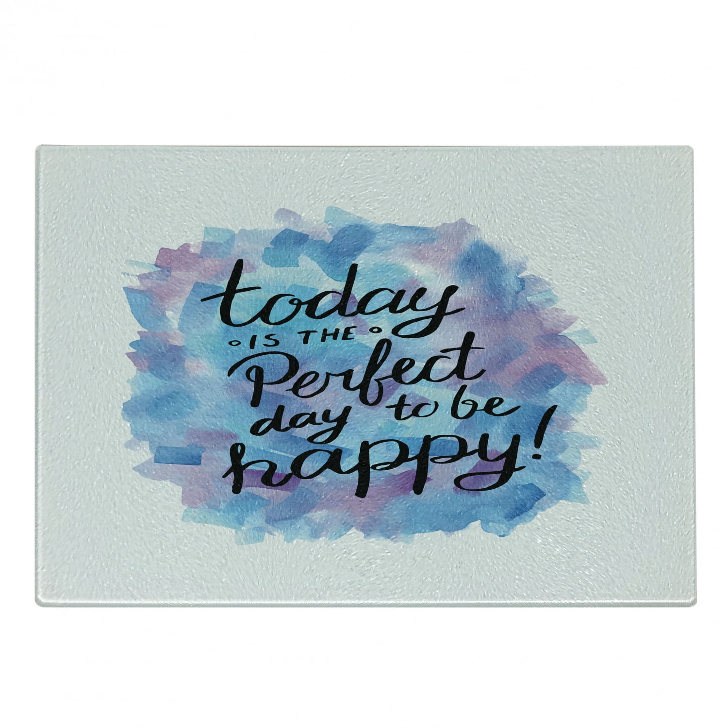 Wording Cutting Board, Hand Drawn Paint Brush Effect Happiness Words ...