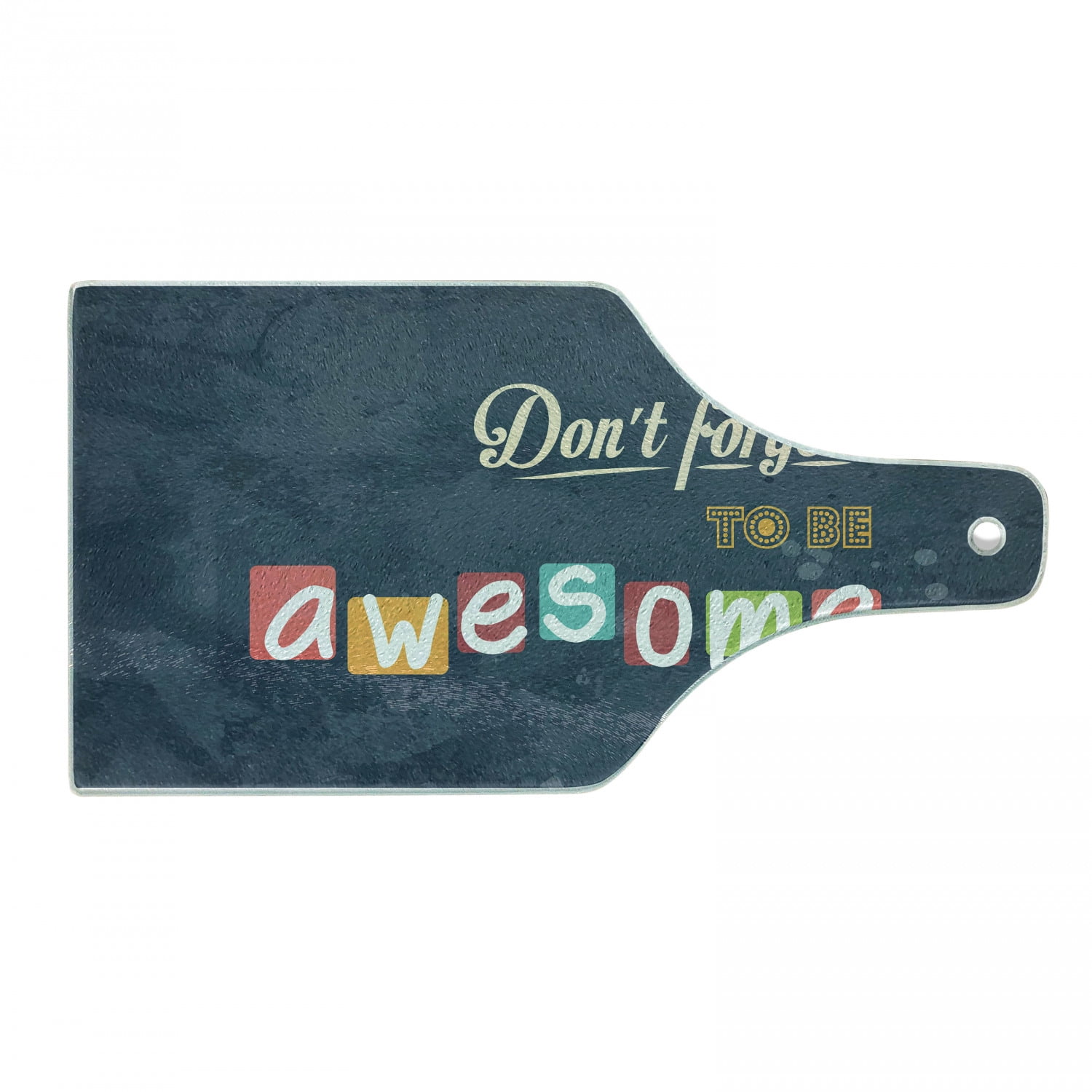 Wording Cutting Board, Inspirational Being Words Different Fonts ...