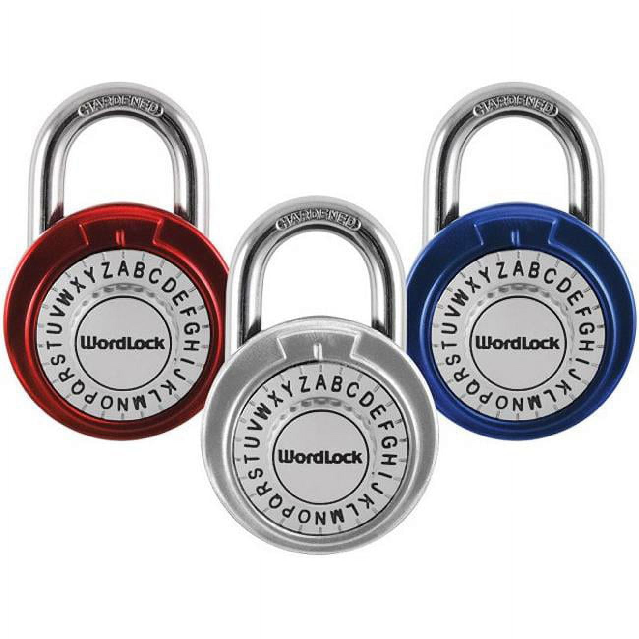 WordLock 4.5 in. H X 2.25 in. W X 2-1/4 in. L Steel 3-Digit Combination ...