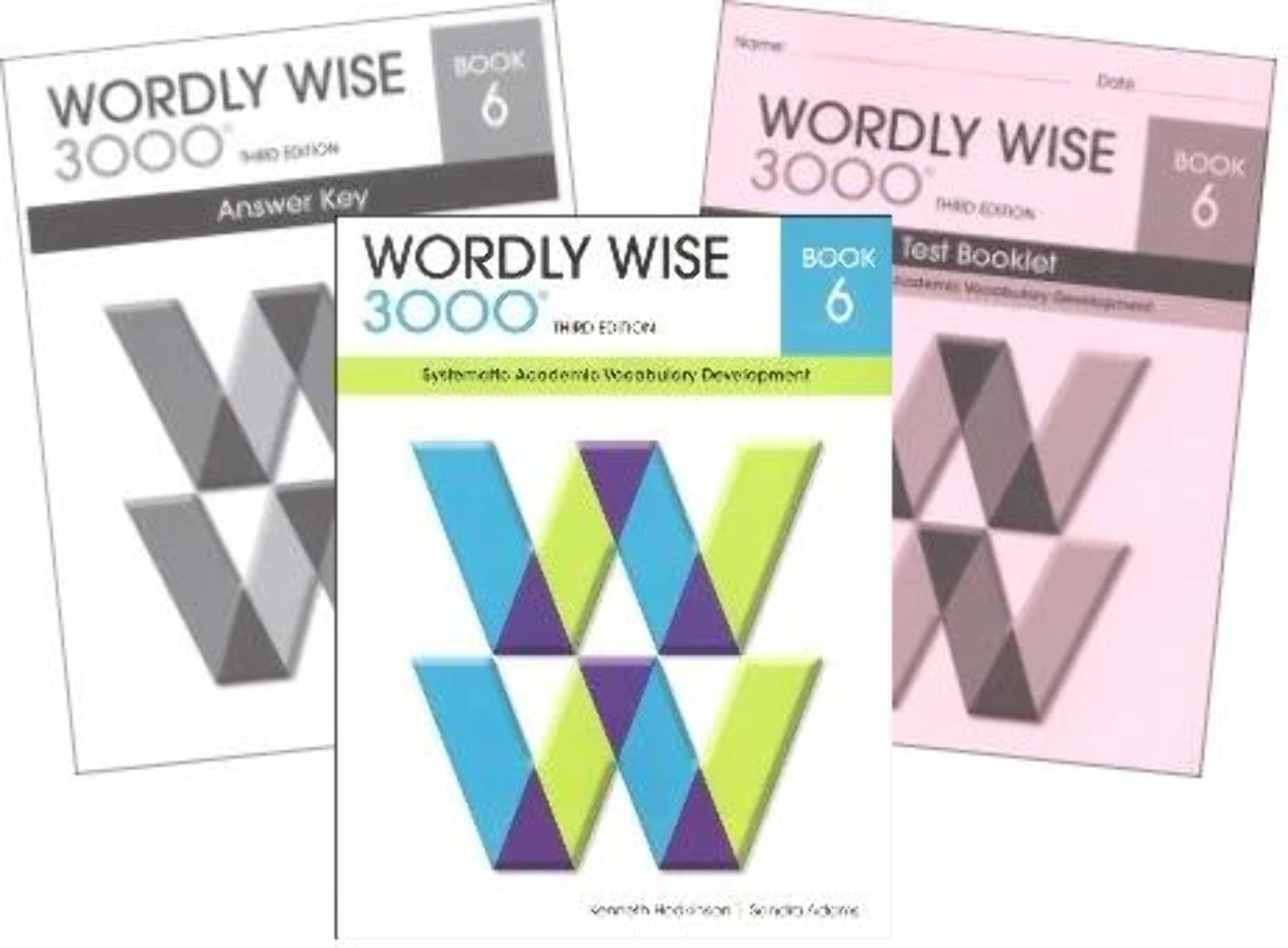 Wordly Wise 3000® 3rd Edition Grade 6 SET -- Student Book, Test Booklet ...
