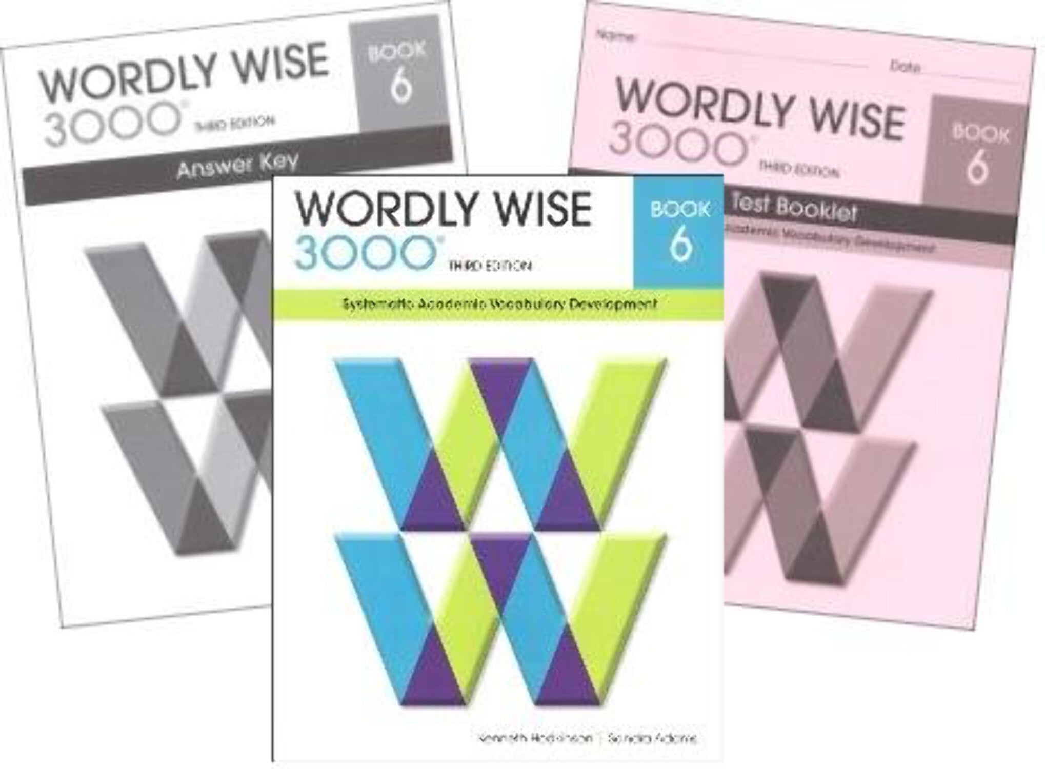 Wordly Wise 3000® 3rd Edition Grade 6 SET -- Student Book, Test Booklet ...