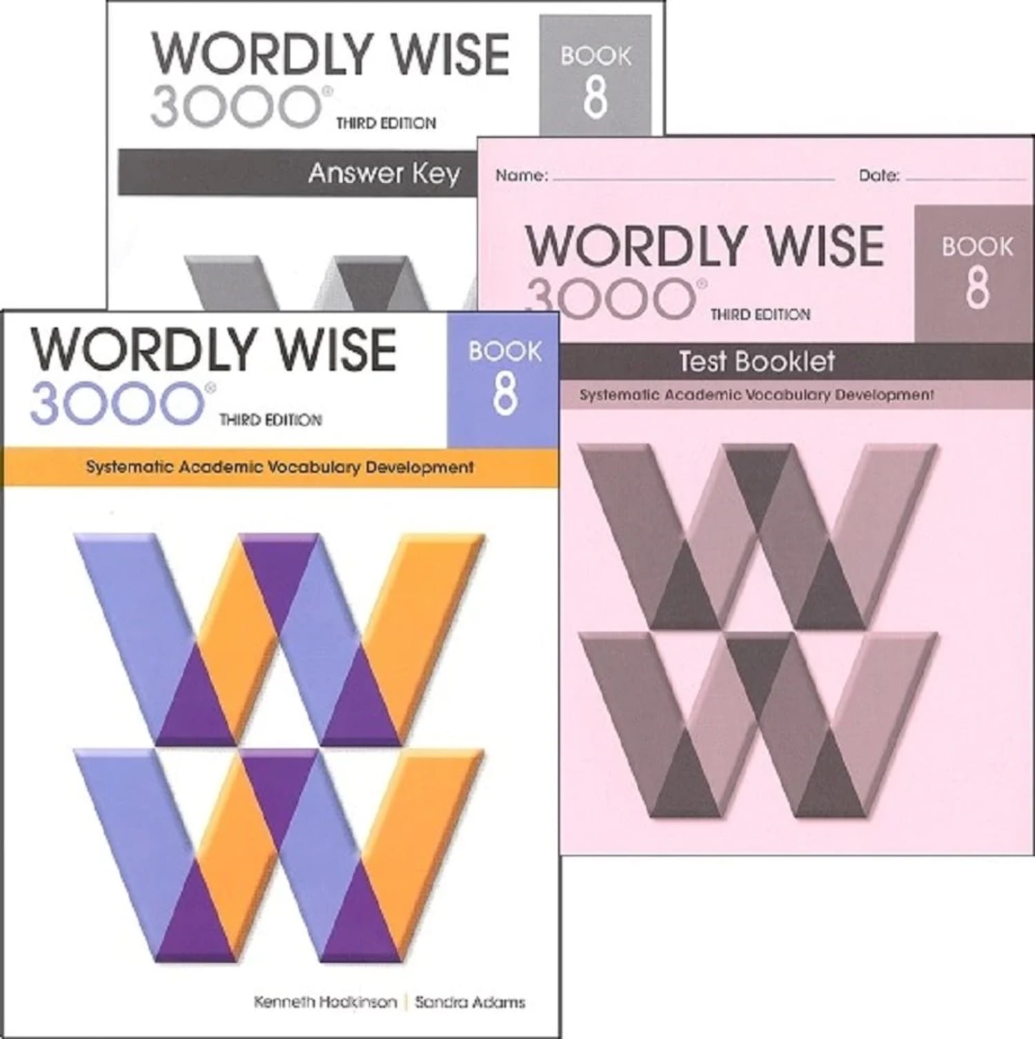Wordly Wise 3000® 3rd Edition Grade 8 SET -- Student Book, Test Booklet ...