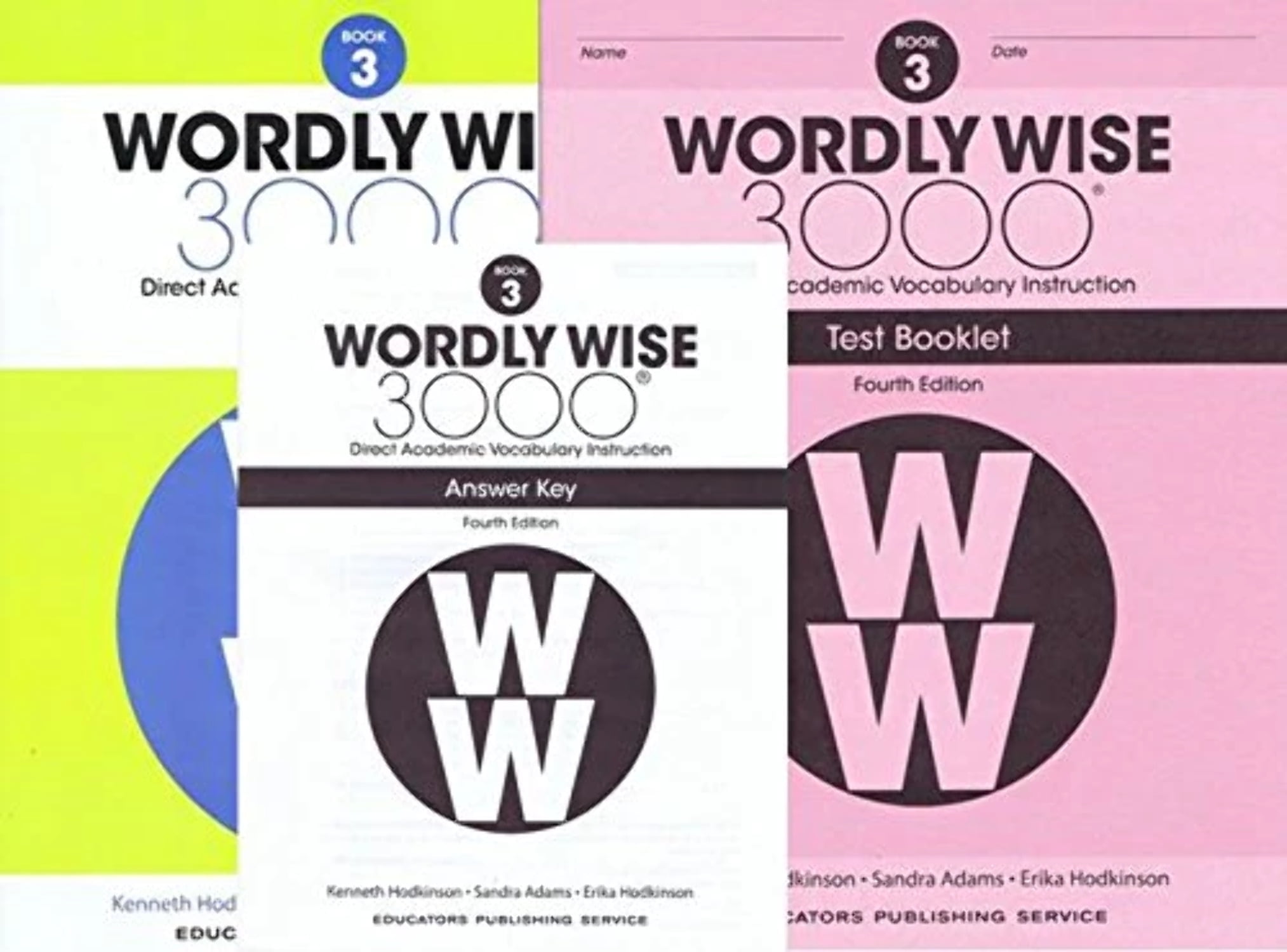 Wordly Wise 3000® 4th Edition Grade 3 SET -- Student Book, Test Booklet ...