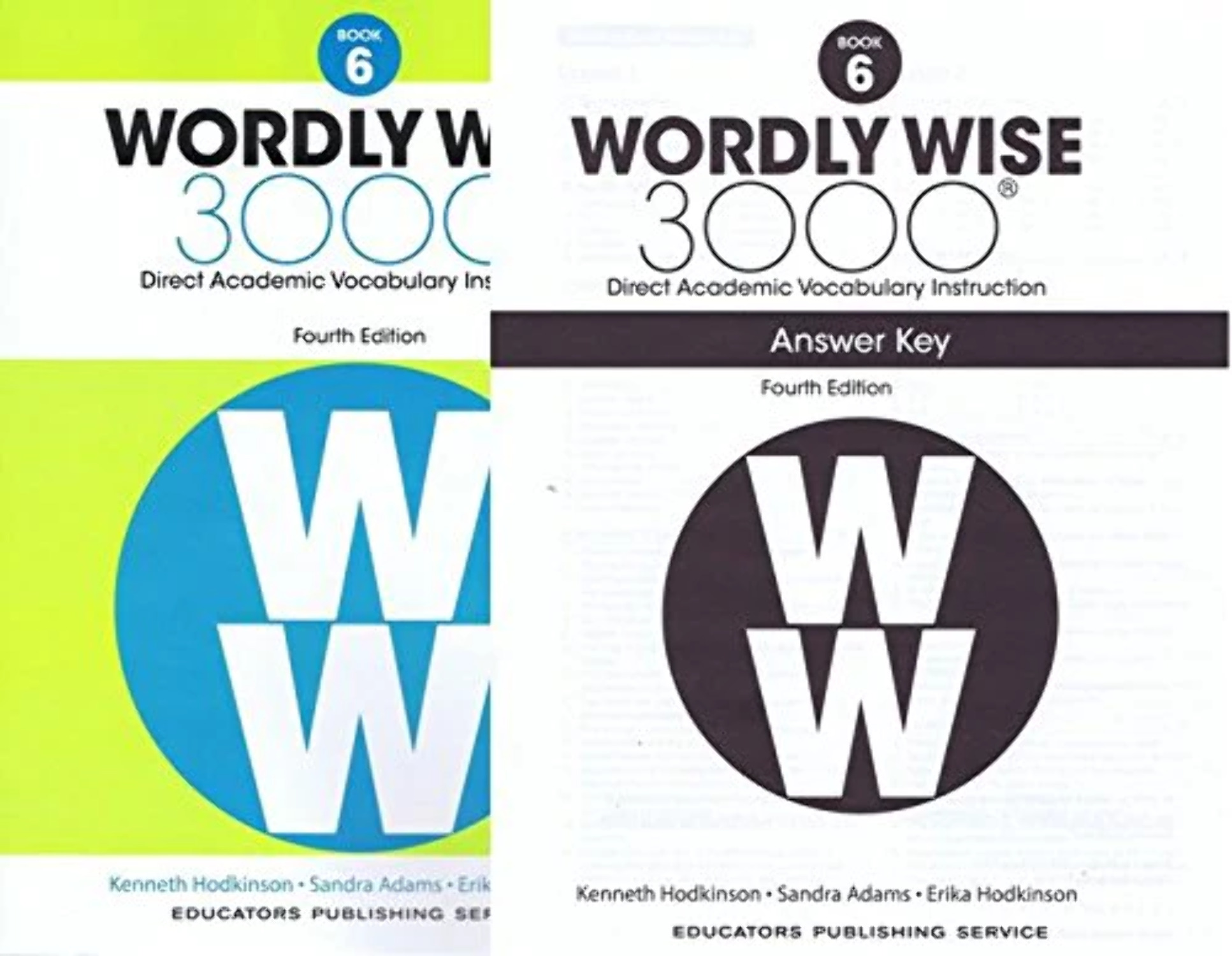 Wordly Wise 3000® 4th Edition Grade 6 SET -- Student Book and Answer ...