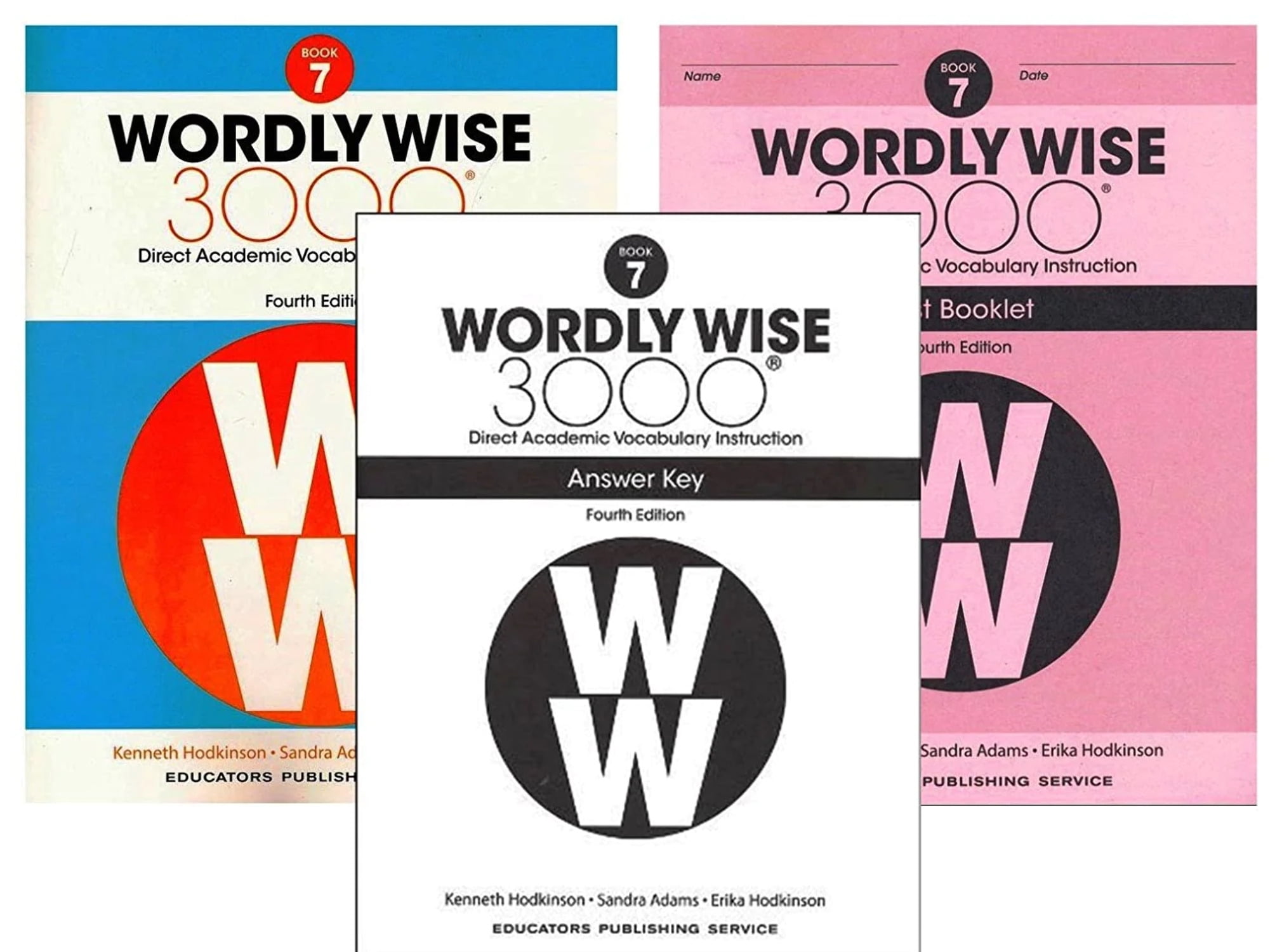 Wordly Wise 3000® 4th Edition Grade 7 SET -- Student Book, Test Booklet ...