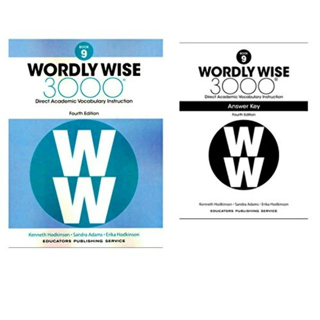 Wordly Wise 3000® 4th Edition Grade 9 SET -- Student Book and Answer ...