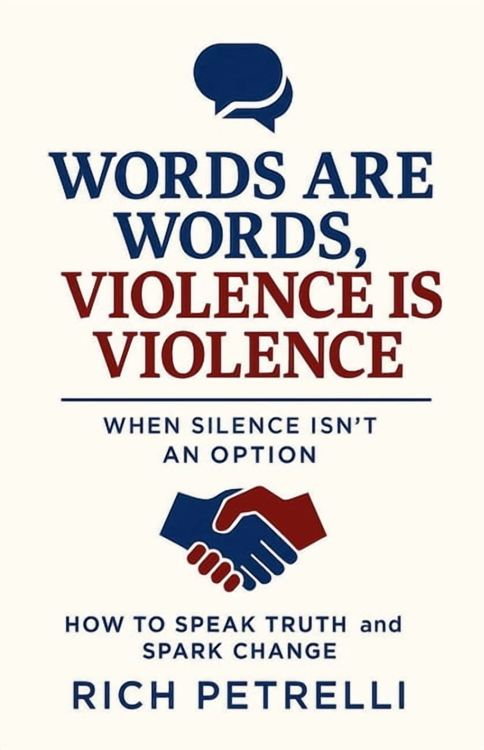 Words Are Words, Violence is Violence, (Paperback) - Walmart.com