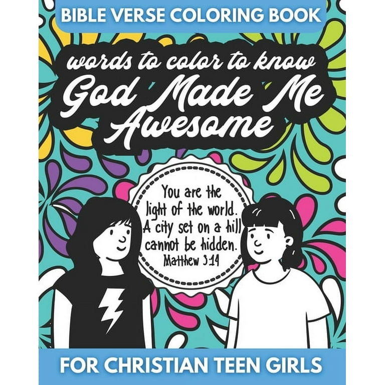 teen christian coloring book