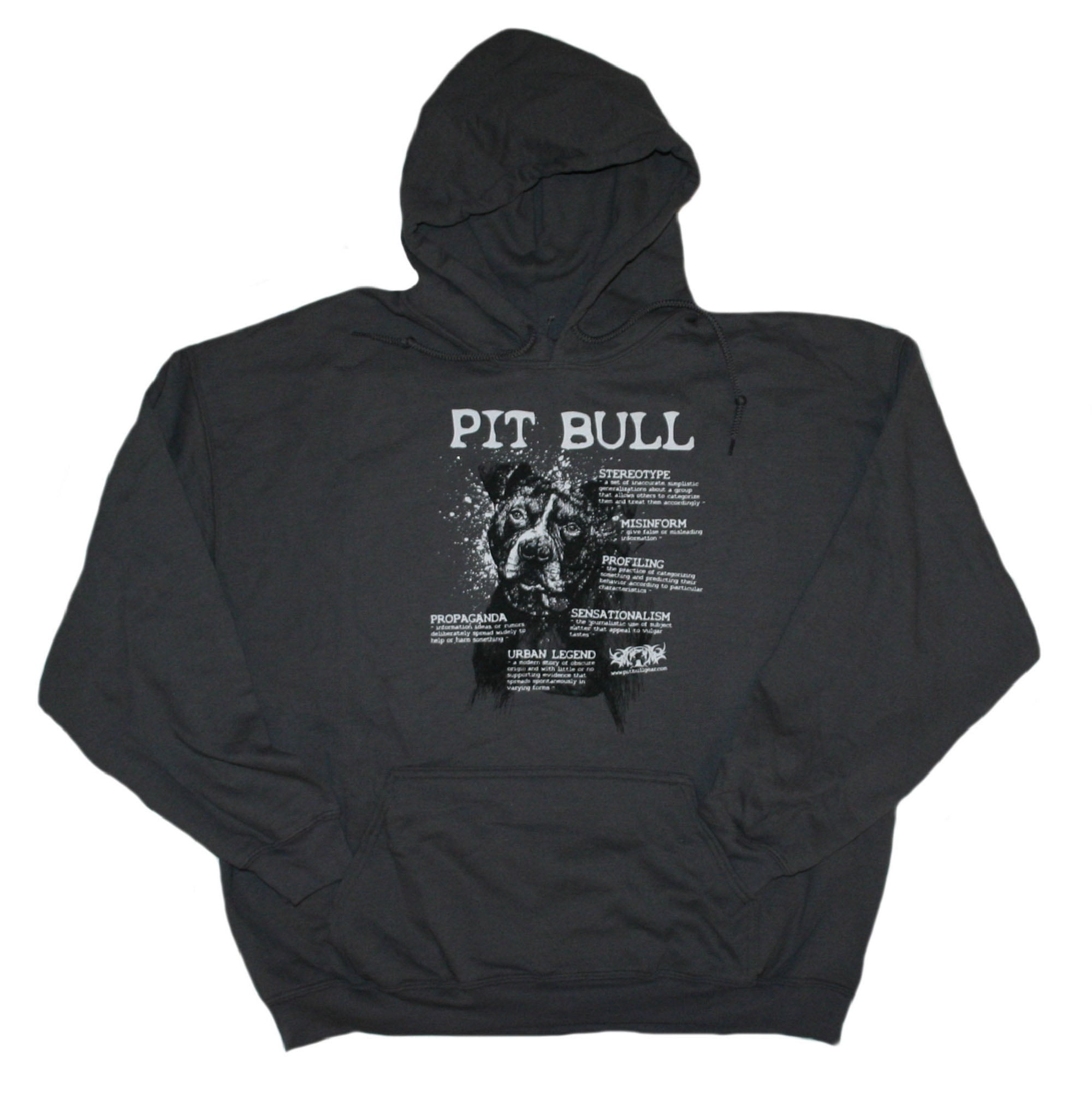 Words Pit Bull Men's - Women's Hoodie Adult, Pitbull Accessories ...