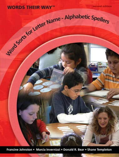 Pre-Owned Words Their Way: Word Sorts for Letter Name - Alphabetic ...