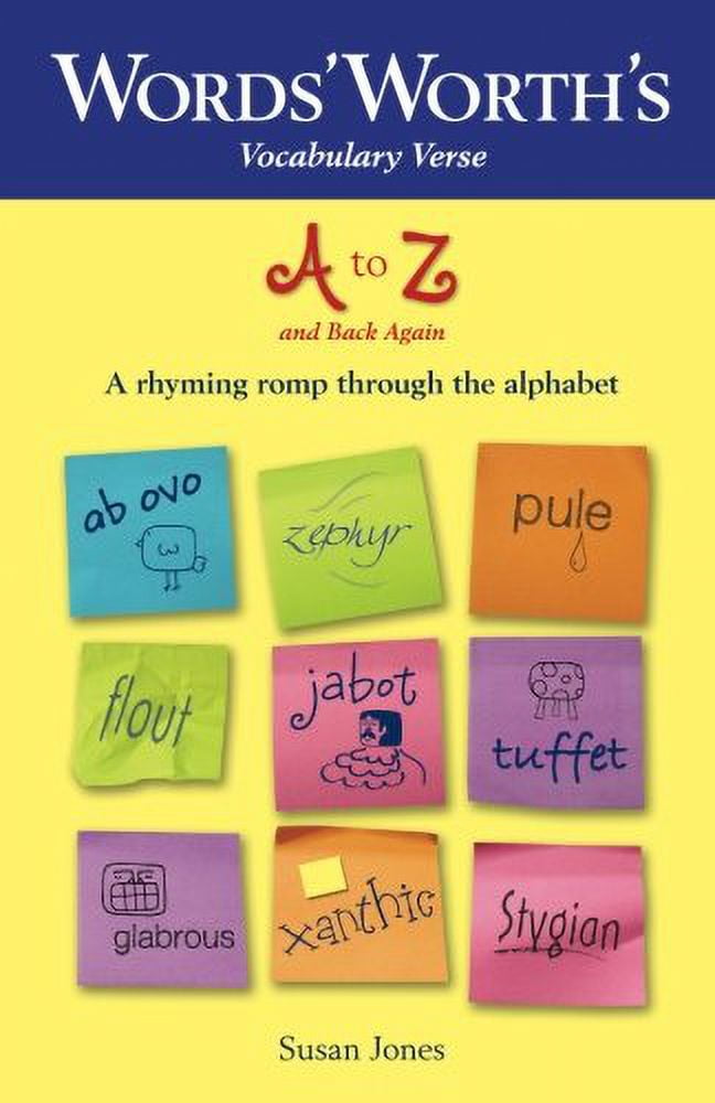 Pre-Owned Words' Worth's Vocabulary Verse A to Z and Back Again: A ...