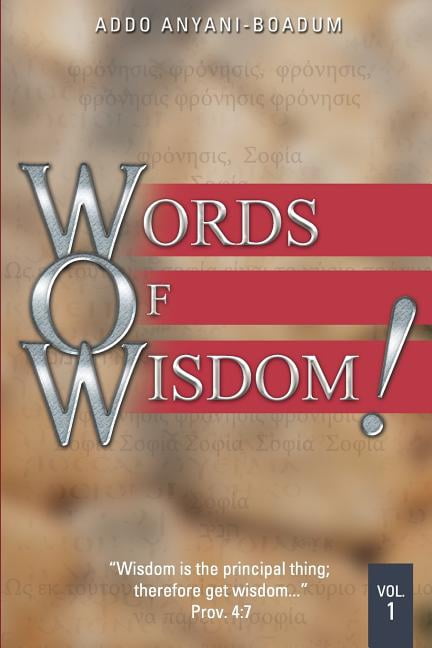 Words of Wisdom: WoW (Words of Wisdom) (Paperback) - Walmart.com