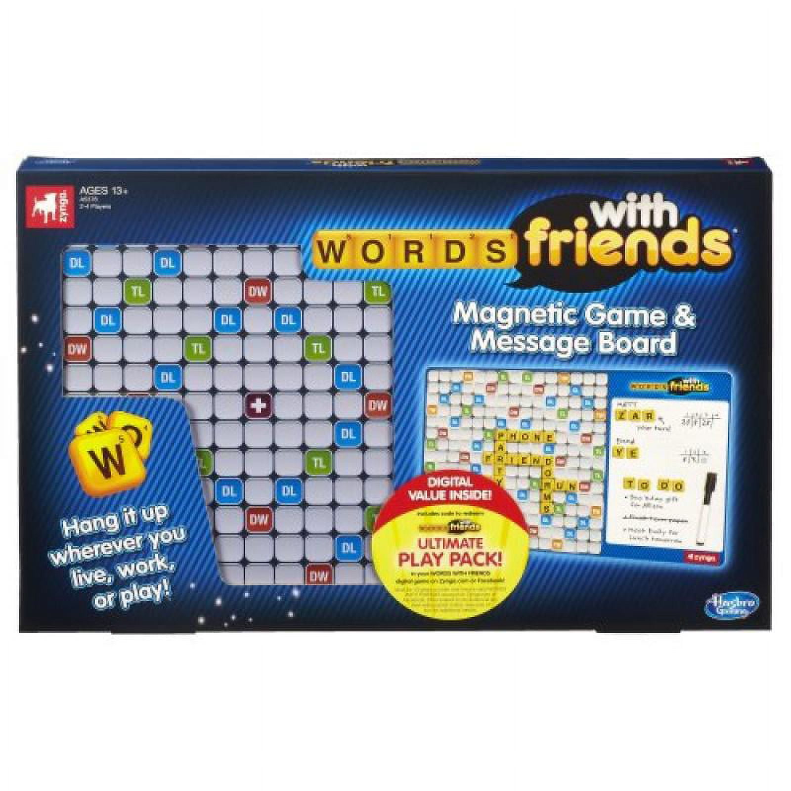 Words with Friends Magnetic Game and Message Board - Walmart.com