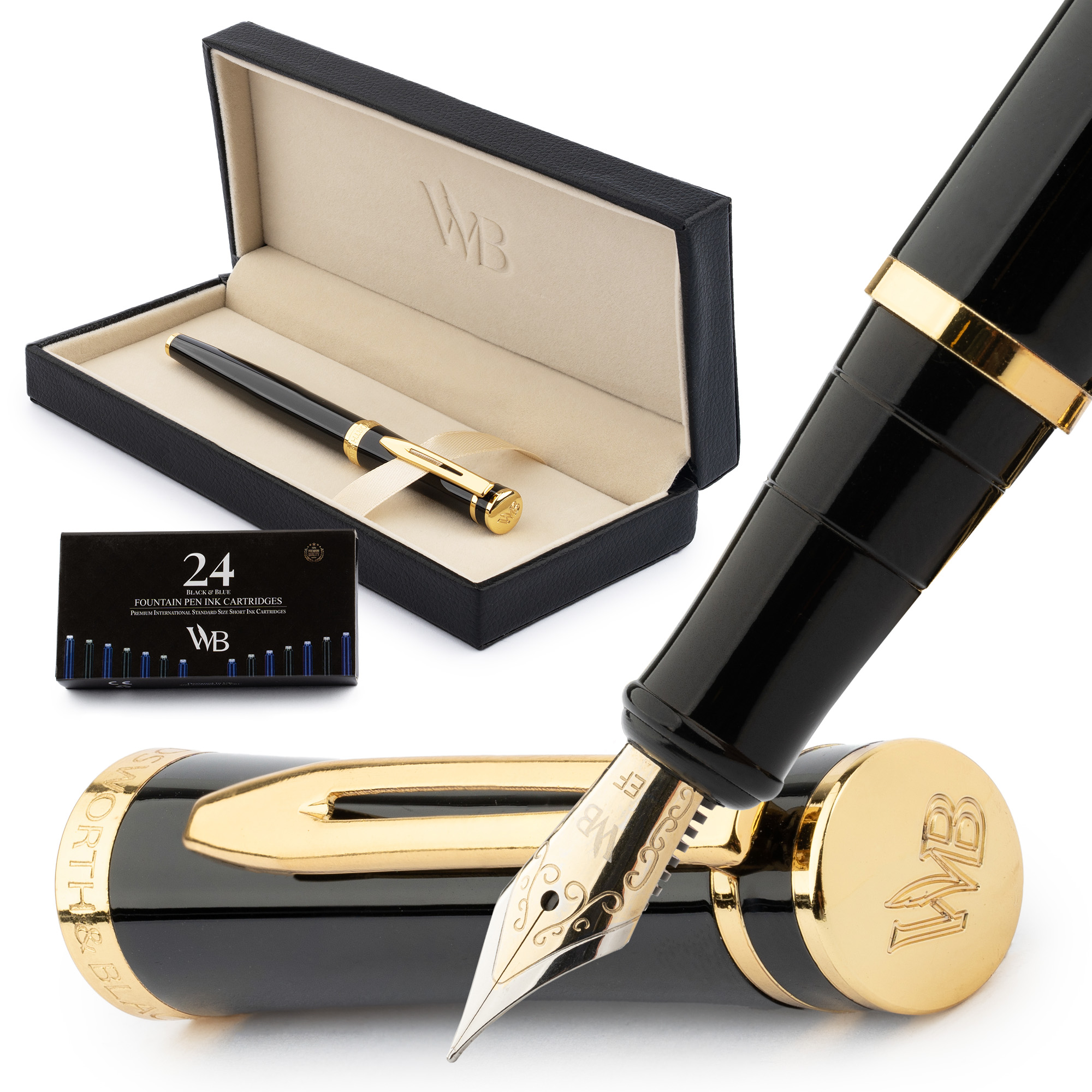 Elegant Writer Calligraphy Pen, Extra-Broad, Black - Walmart.com