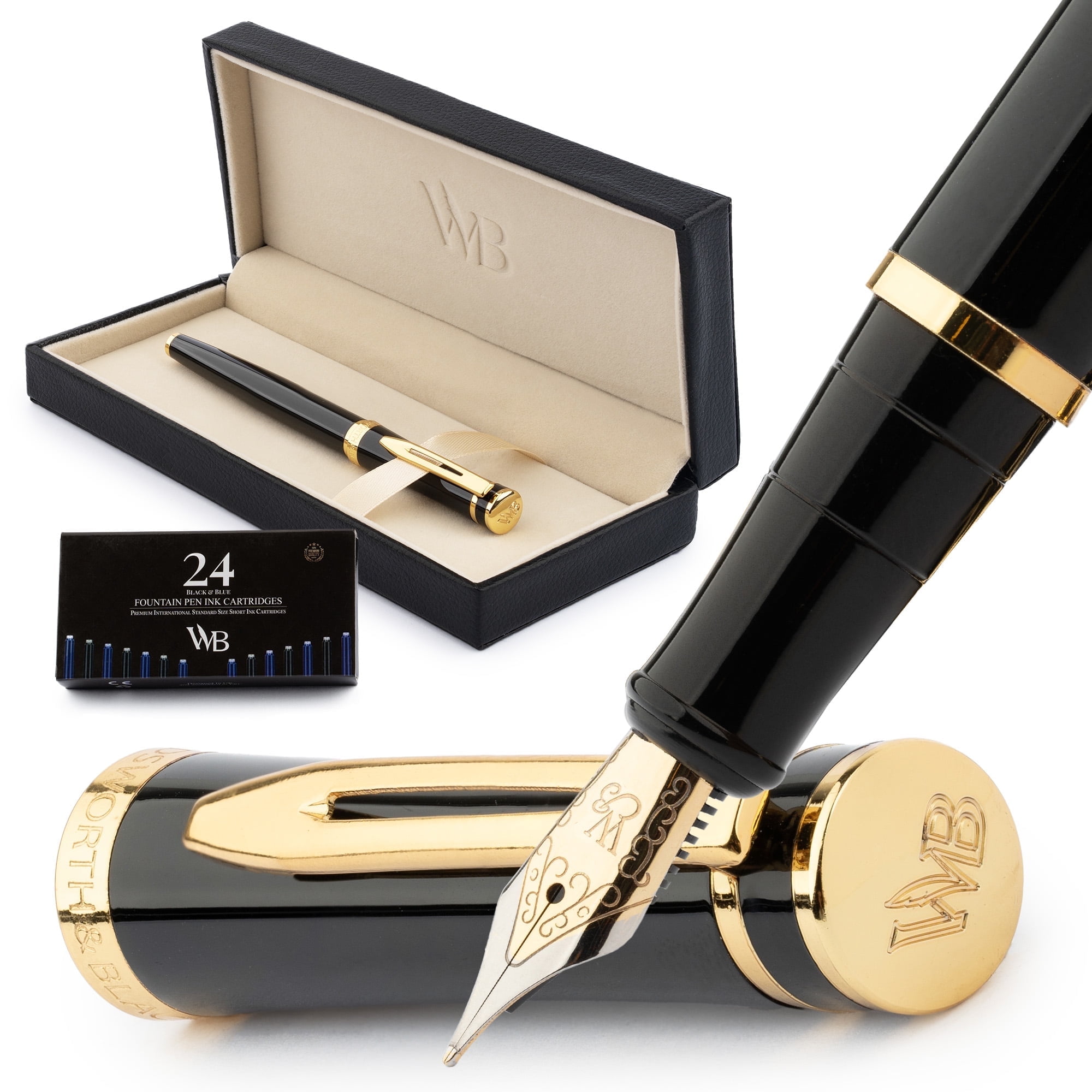 Elegante Wordsworth & Black Fountain Pen Set con Chile | Ubuy