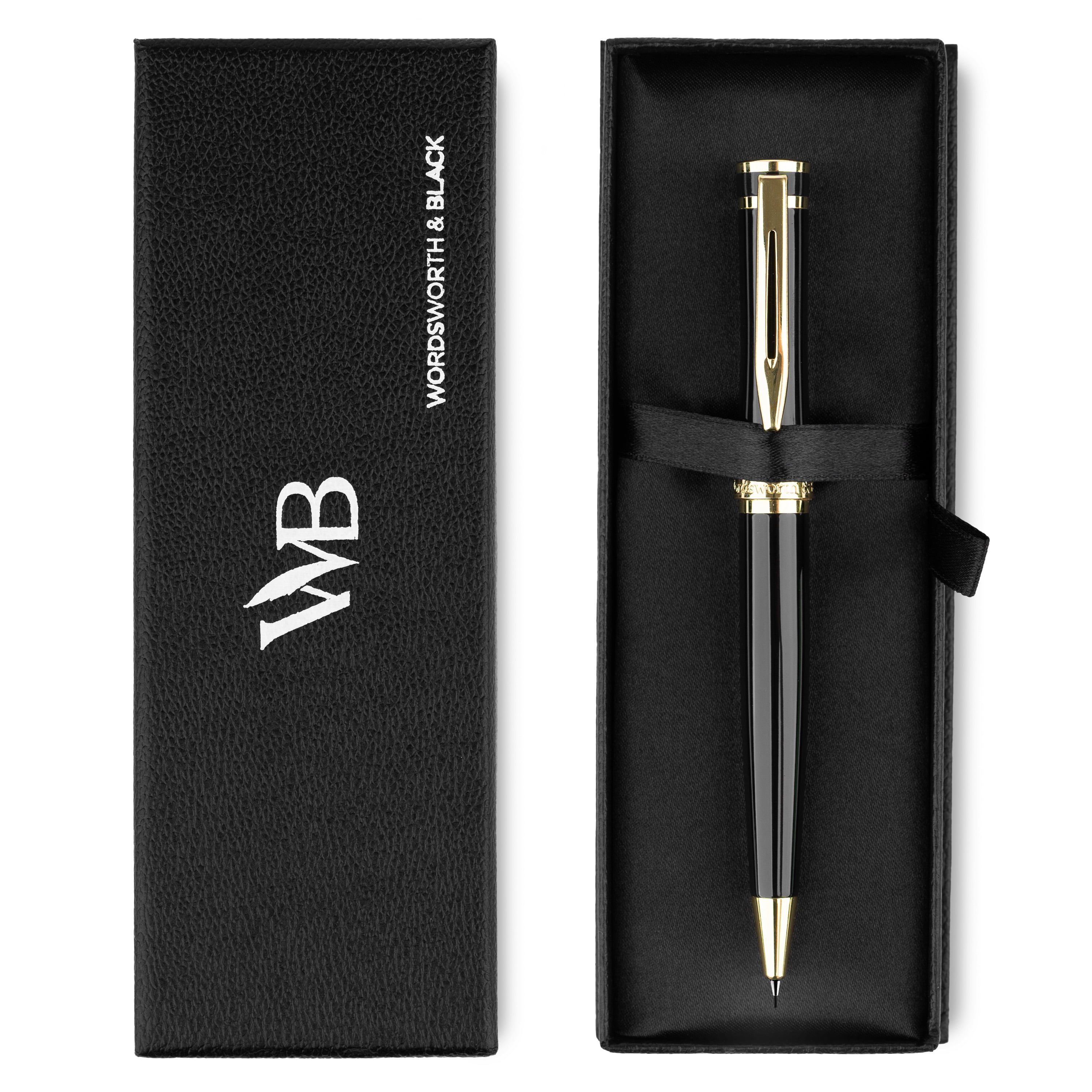 Wordsworth & Black Luxury Erudite Mechanical Pencil Set- Refillable ...