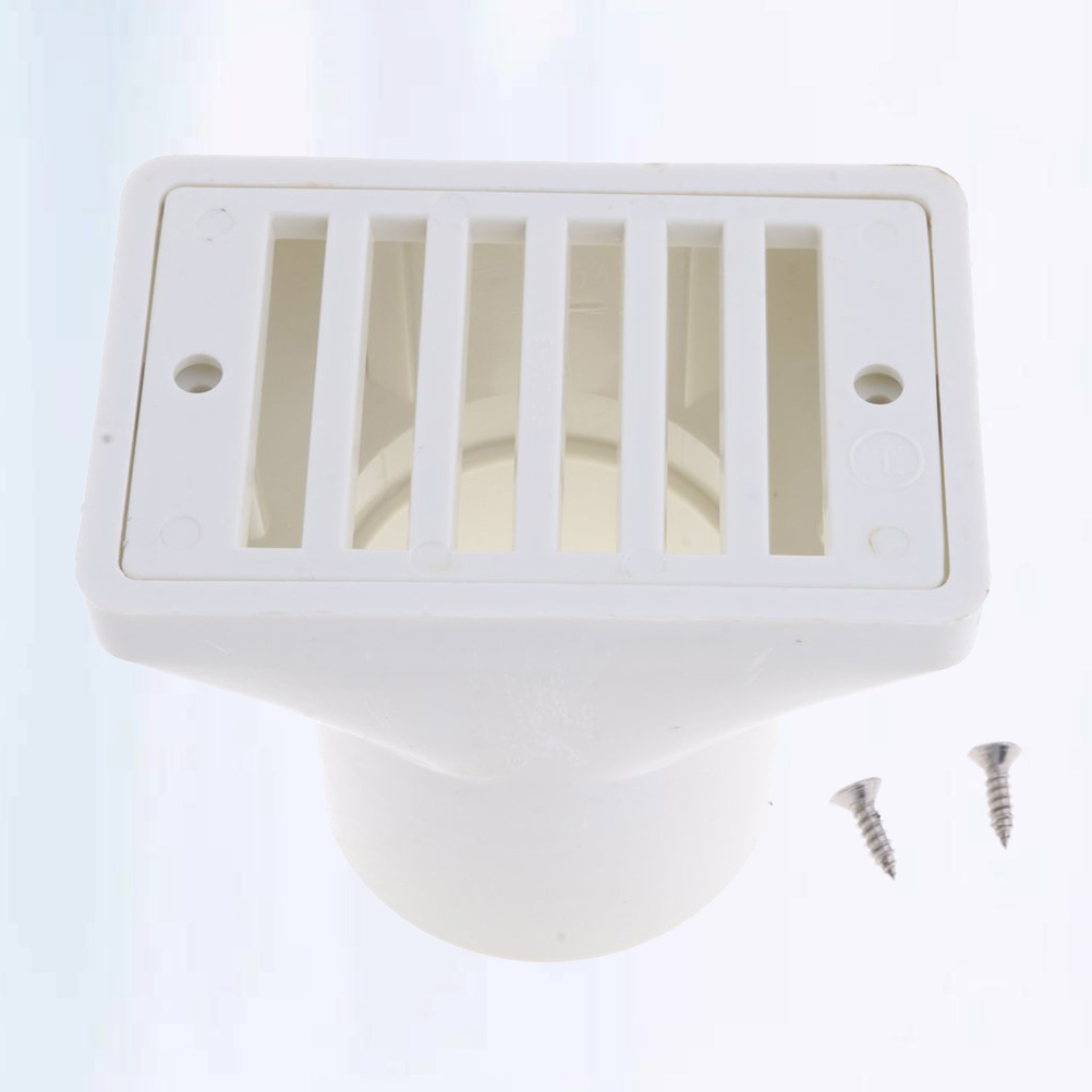 Worgeous 1.5-inch Swimming Pool Bottom Drainer Square Main Drainer ...