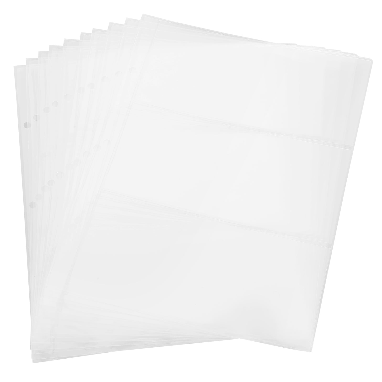 Worgeous 1 Bag of Transparent Bill Money Bags Banknotes Holders ...