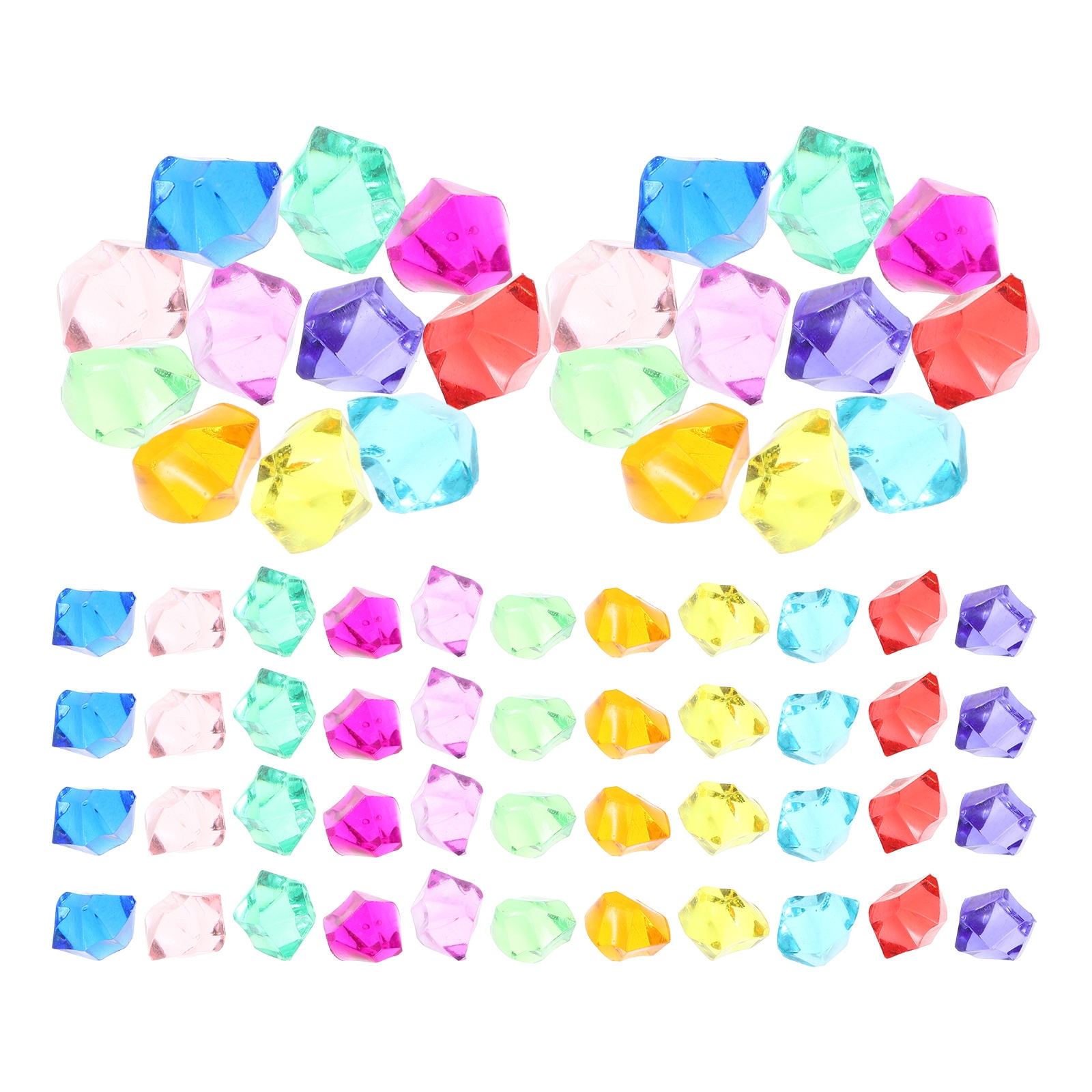 Worgeous 1 Bag of Vase Filler Fake Gemstones Aquarium Fish Tank ...