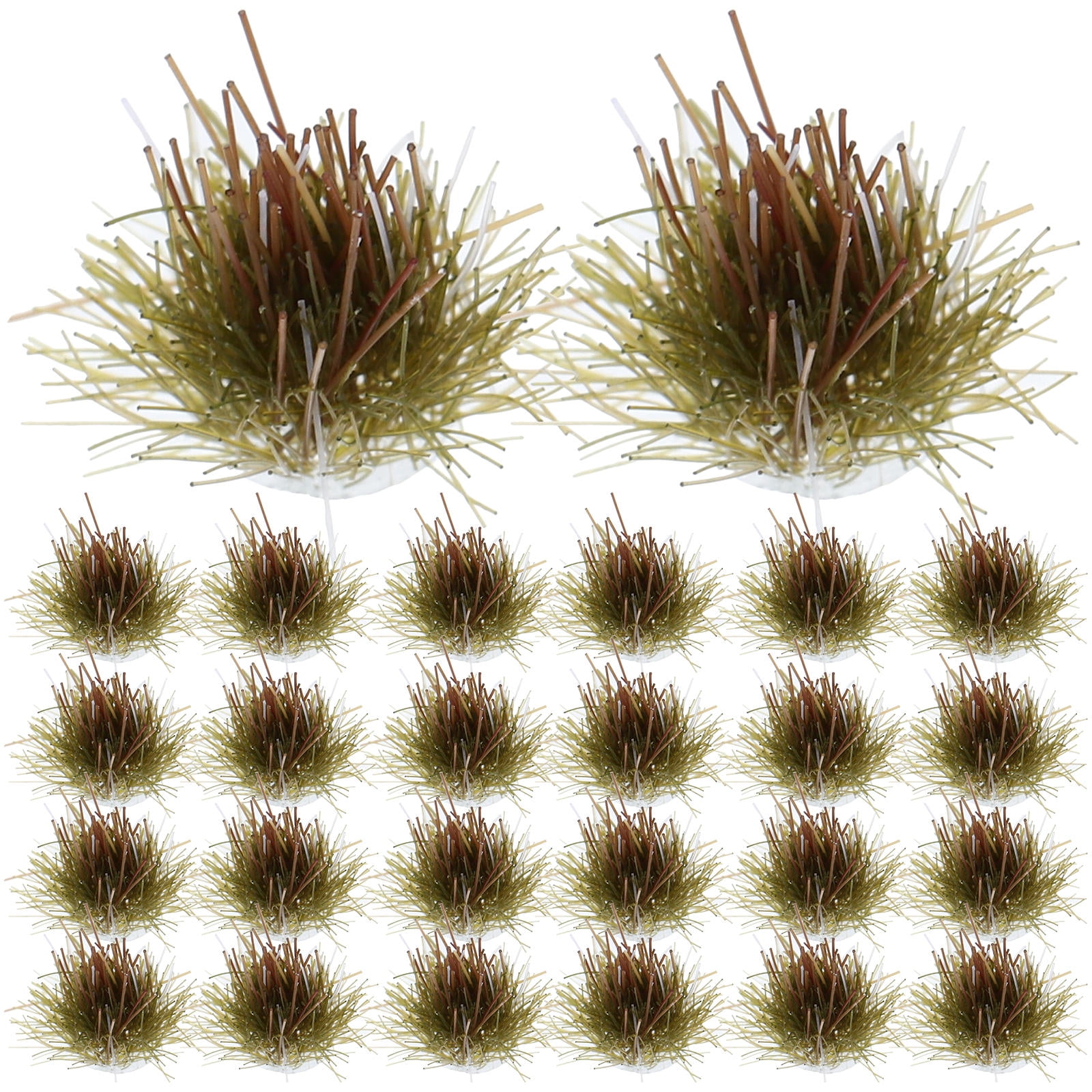 Worgeous 1 Box Miniature Grass Tuft Clusters Model Railroad Grass DIY Static Grass Tuft Micro ...