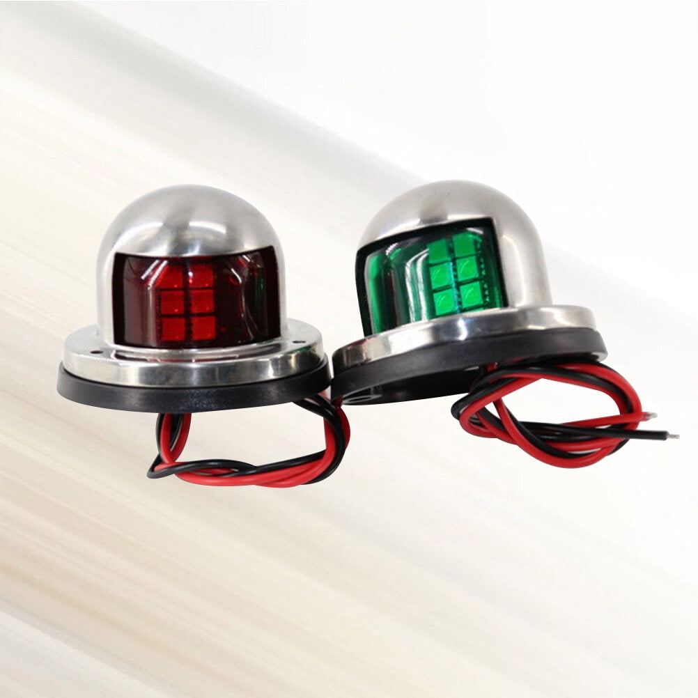 Worgeous 1 Pair 12V Boat Turn Signal Light Replacement Waterproof LED ...