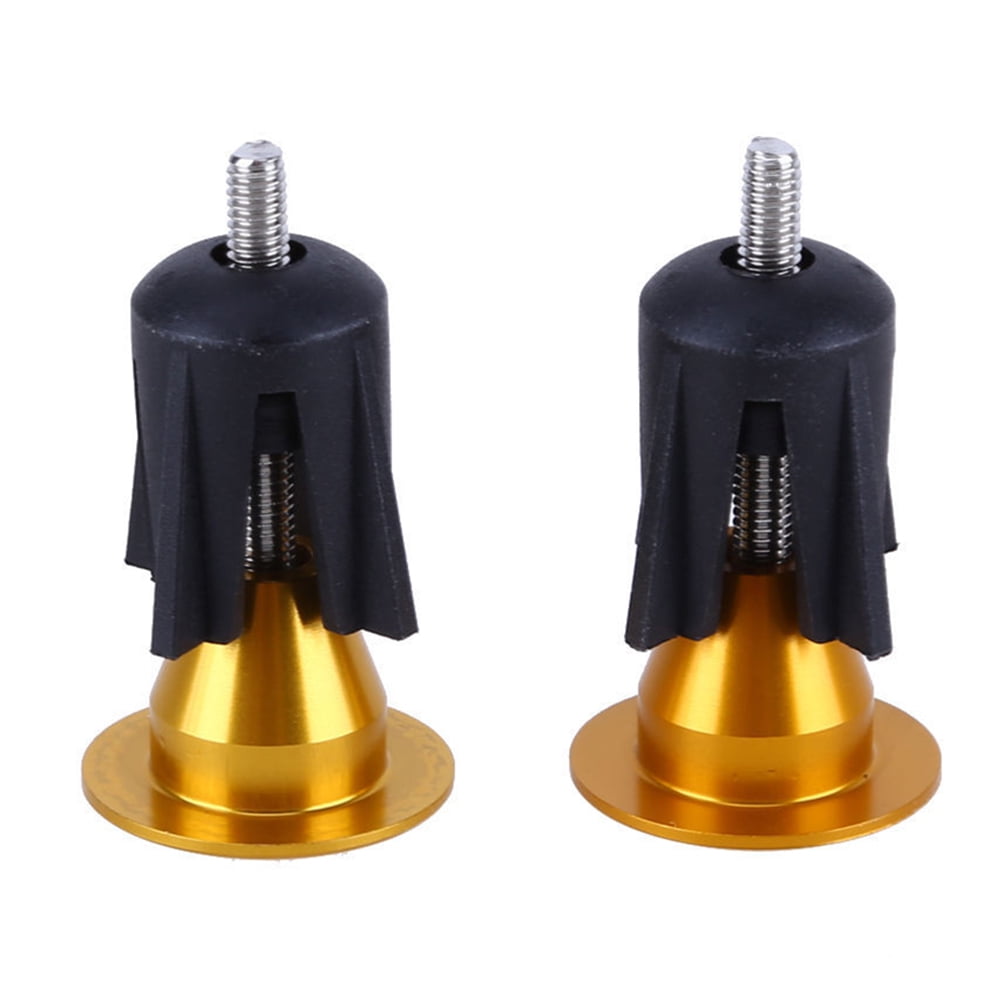 Worgeous 1 Pair Cylindrical Standard Design Bike Handlebar End Caps in ...