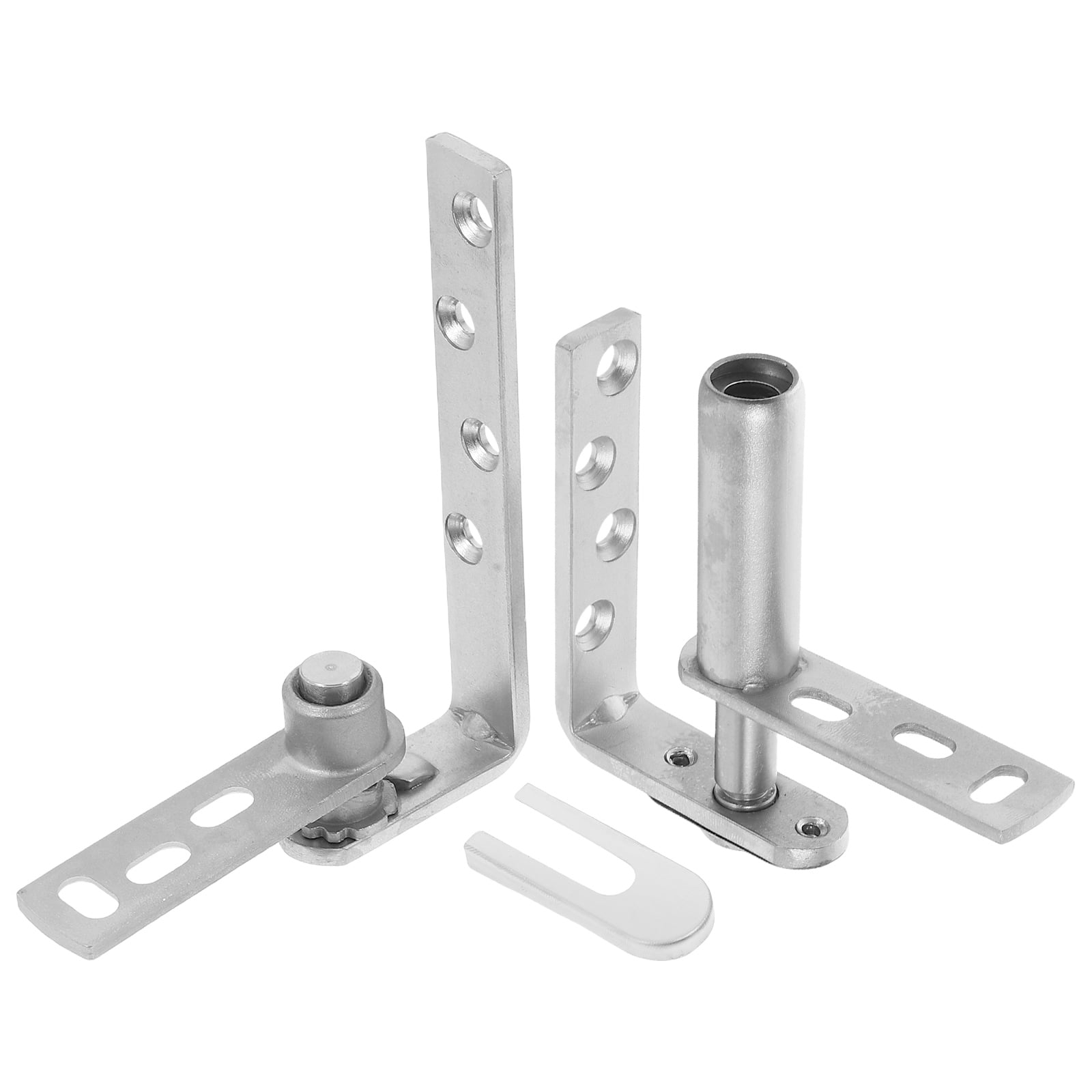 Worgeous 1 Pair Double Swing Hinges Hidden Door Pivot Hinges Self ...