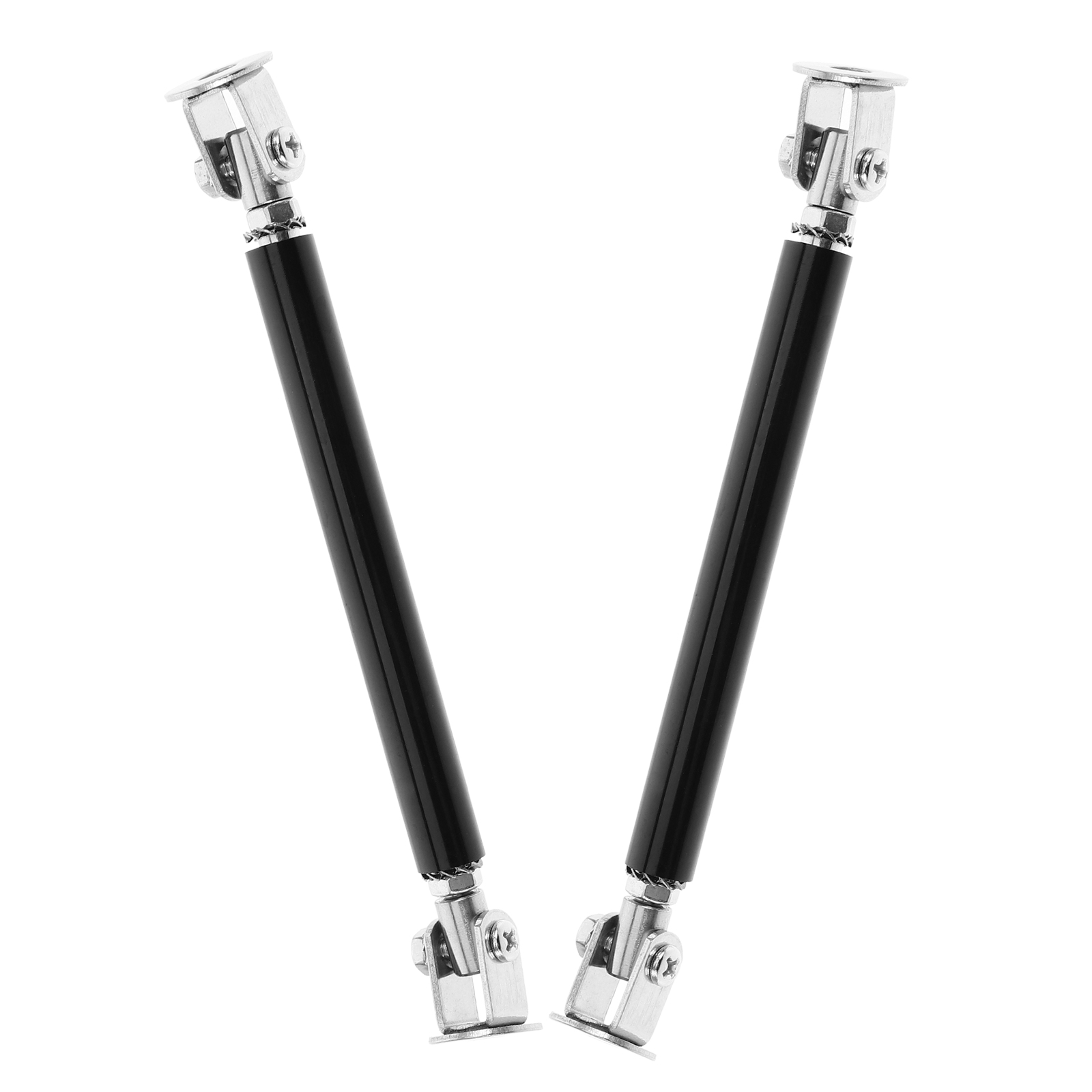 Worgeous 1 Pair Front Bumper Splitter Support Rods Front Bumper Lip ...