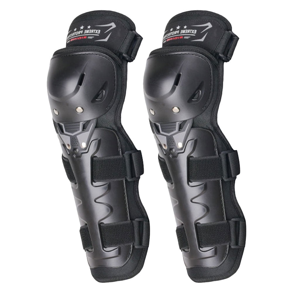 Worgeous 1 Pair Motorcycle Knee and Shin Protection Adjustable Cycling ...