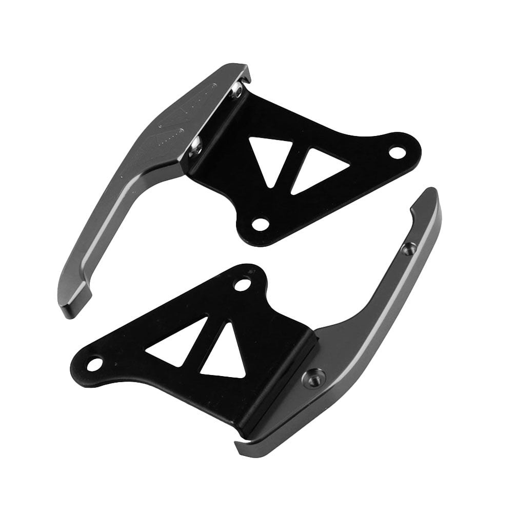 Worgeous 1 Pair Motorcycle Rear Passenger Seat Handle Dark Grey ...