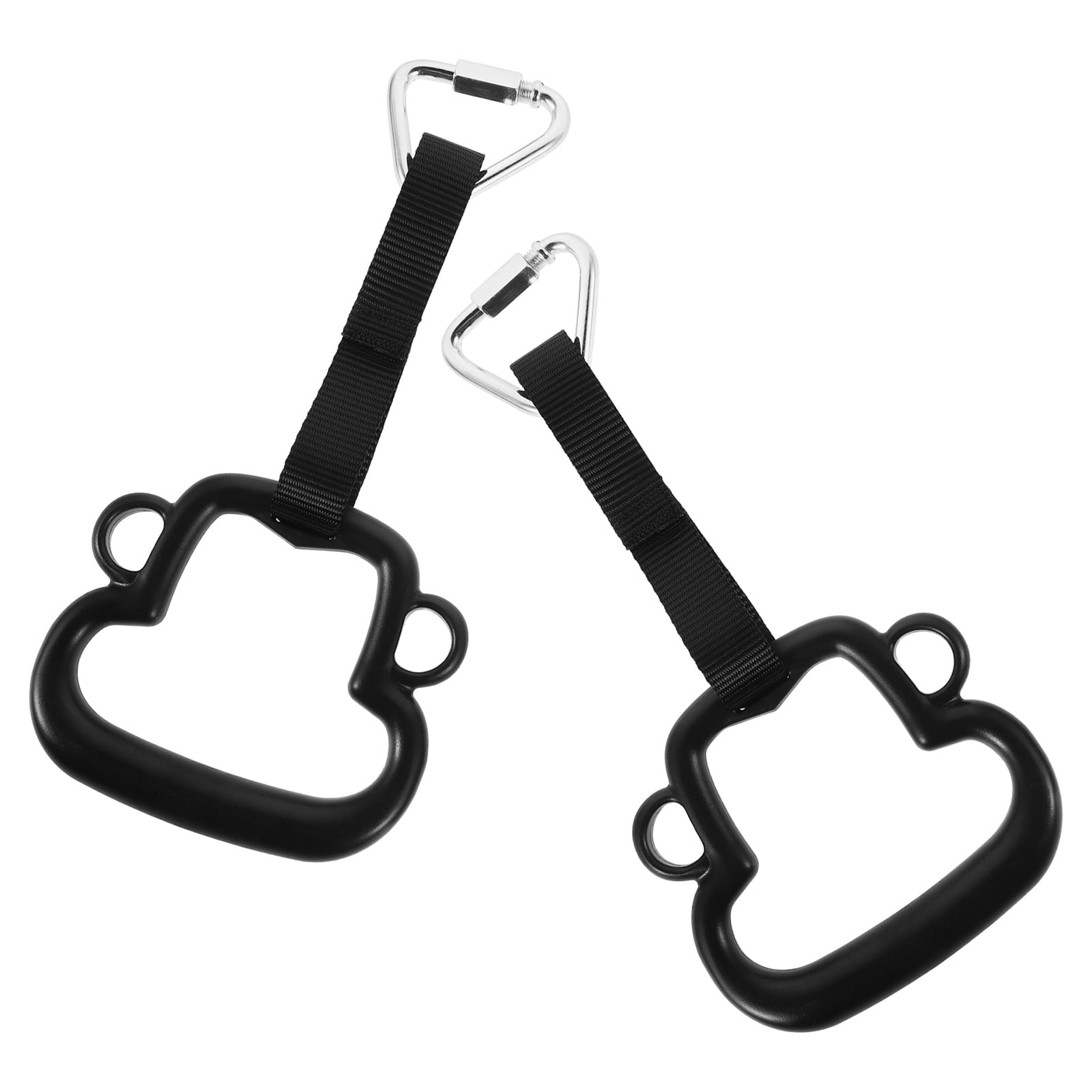Worgeous 1 Pair Ninja Rings Playground Training Equipment Gymnastic Rings Fitness Rings Obstacle ...