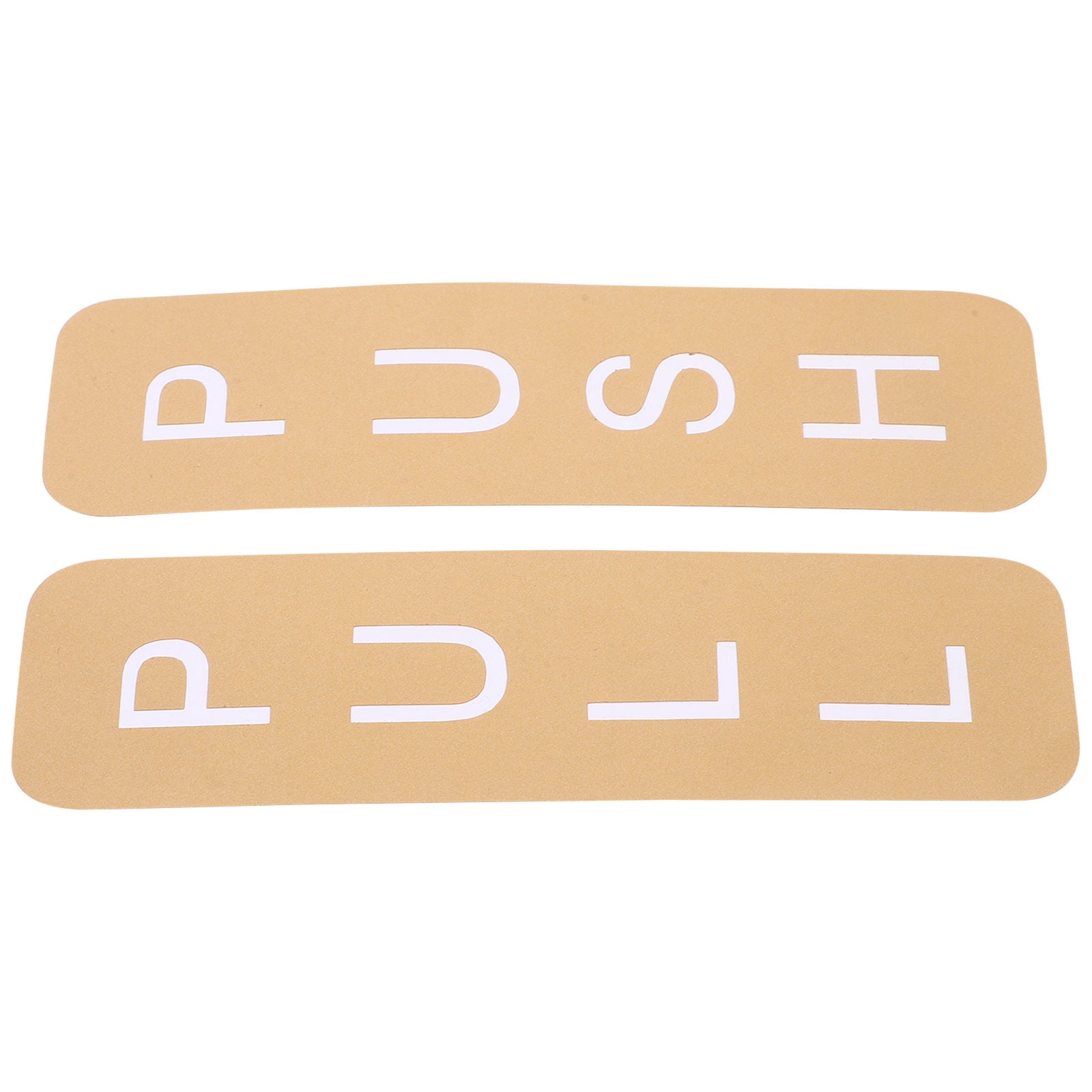 Worgeous 1 Pair Push Pull Sign Adhesive Pull Push Door Sticker ...