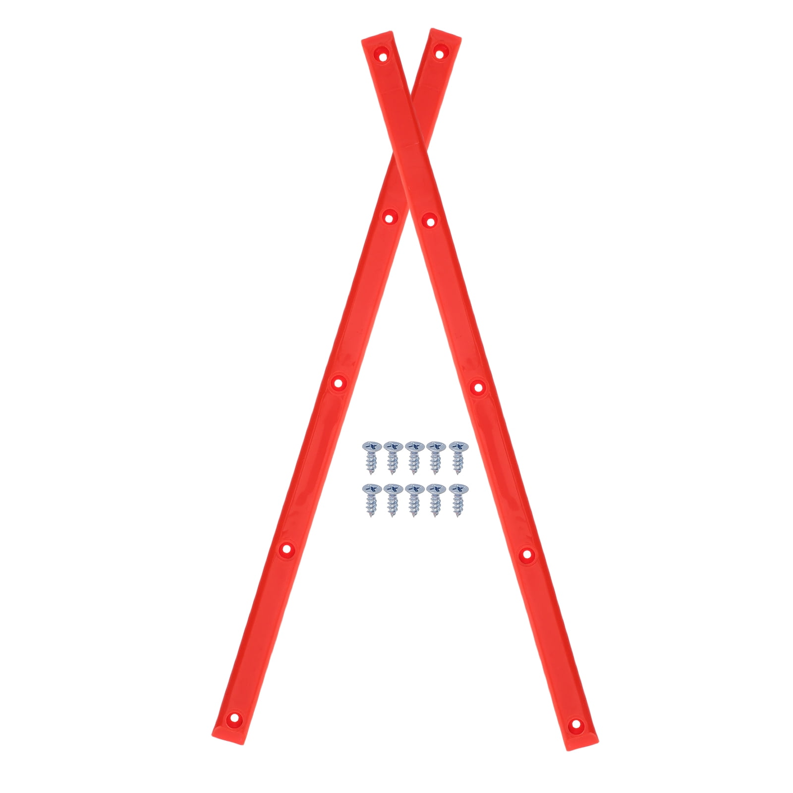 Worgeous 1 Pair Rib Bones Rails Protective Skateboard Rails ABS Rib ...