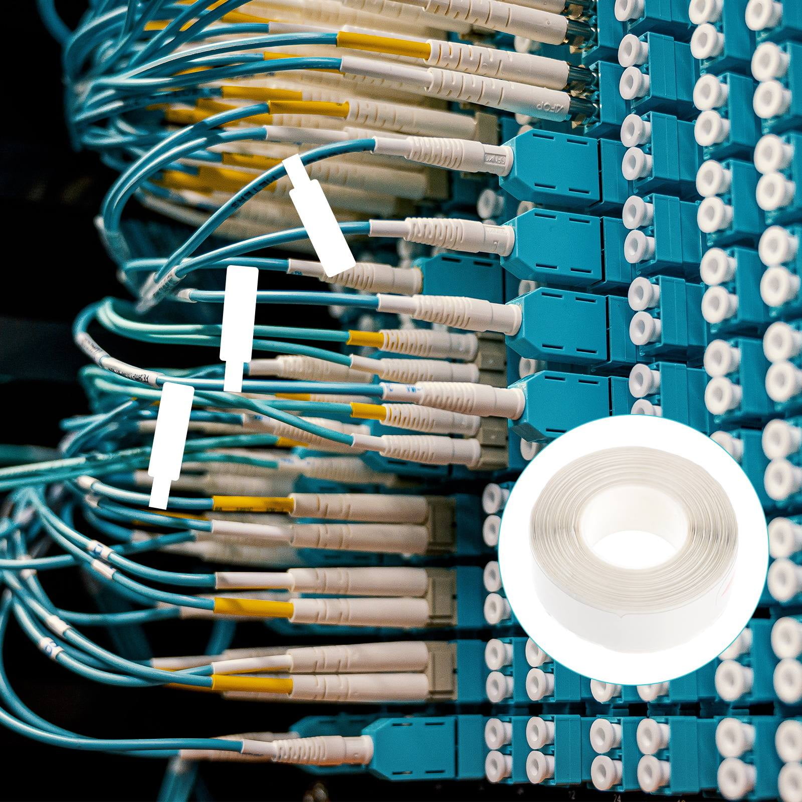 FONDOTIN Cable Labels Cord Labels White PVC 67pcs - Walmart.com