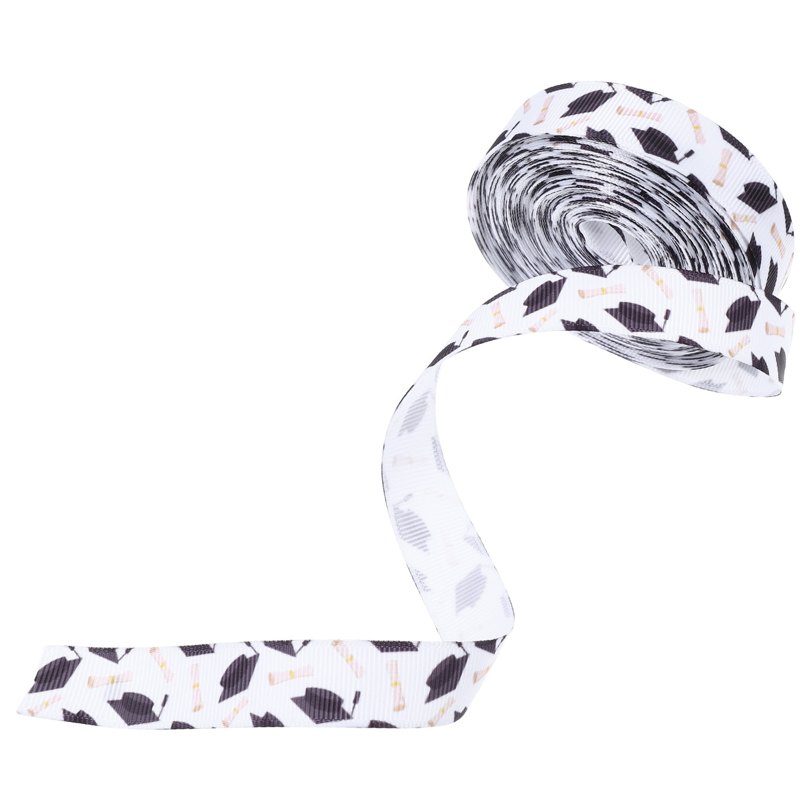 Worgeous 1 Roll Grad Season DIY Wrapping Ribbon Decorative Ribbon for ...