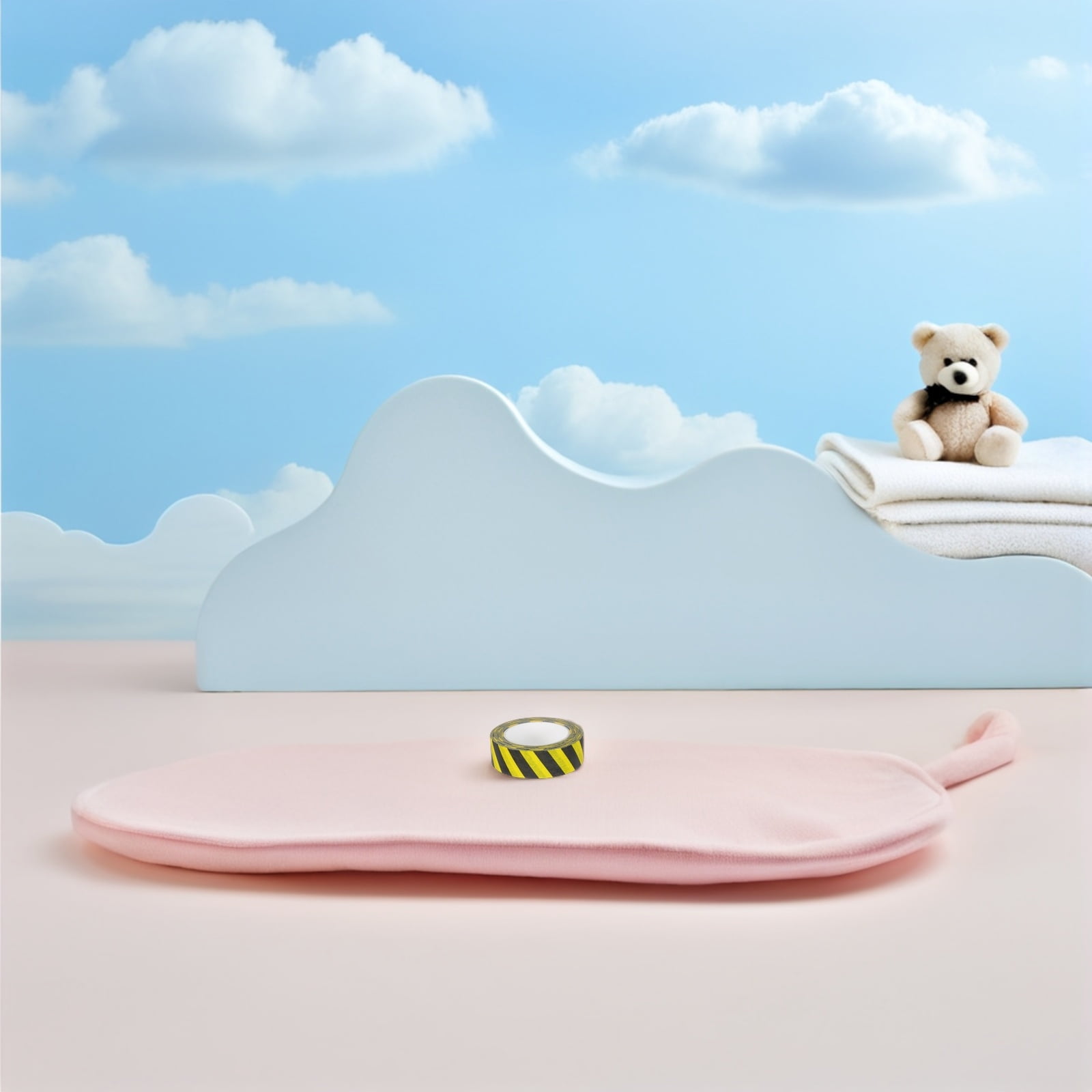 Worgeous 1 Roll Micro Warning Layout Tape Roll Mini Warning Marking ...