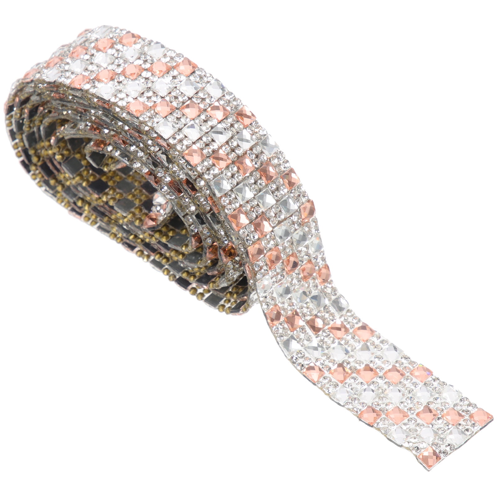 Worgeous 1 Roll Multi-function Rhinestone Ribbon Decorative Craft Trim ...