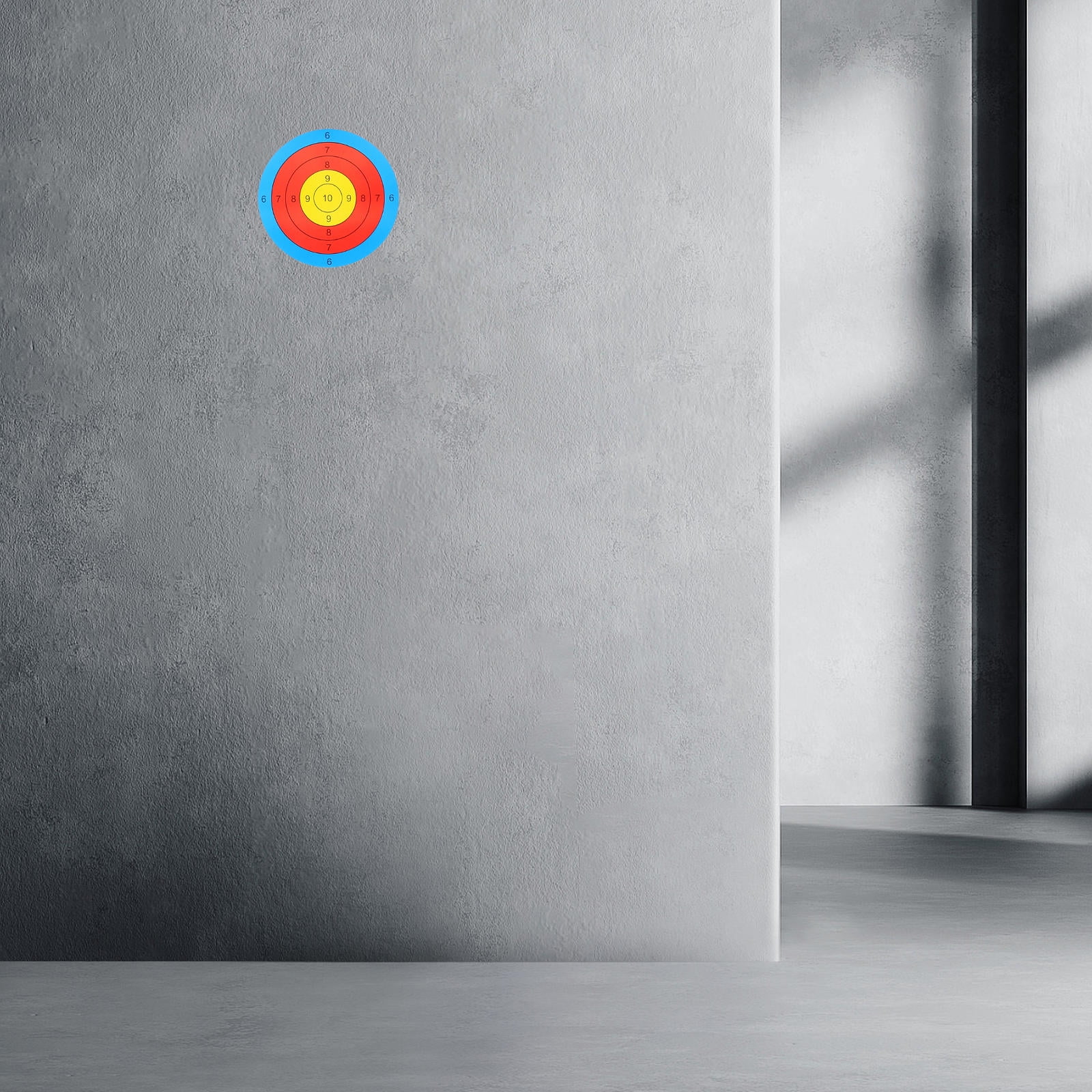 Worgeous 1 Roll Of Shooting Practice Target Stickers Fluorescent Arrow ...