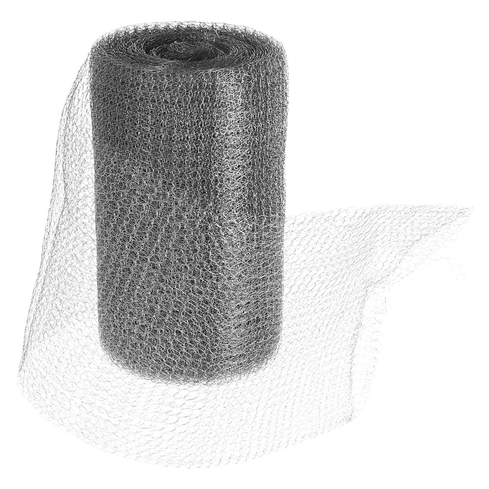 Worgeous 1 Roll Stainless Steel Mesh Fabric Roll For Sealing Openings ...