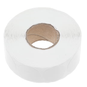 White Circle Stickers