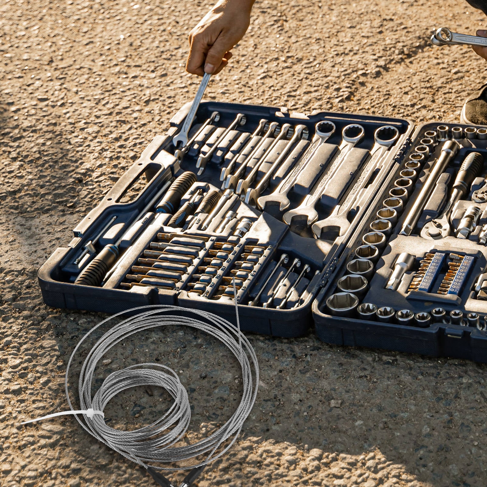 Worgeous 1 Set Bicycle Brake Cable Kit with Housing and Internal ...