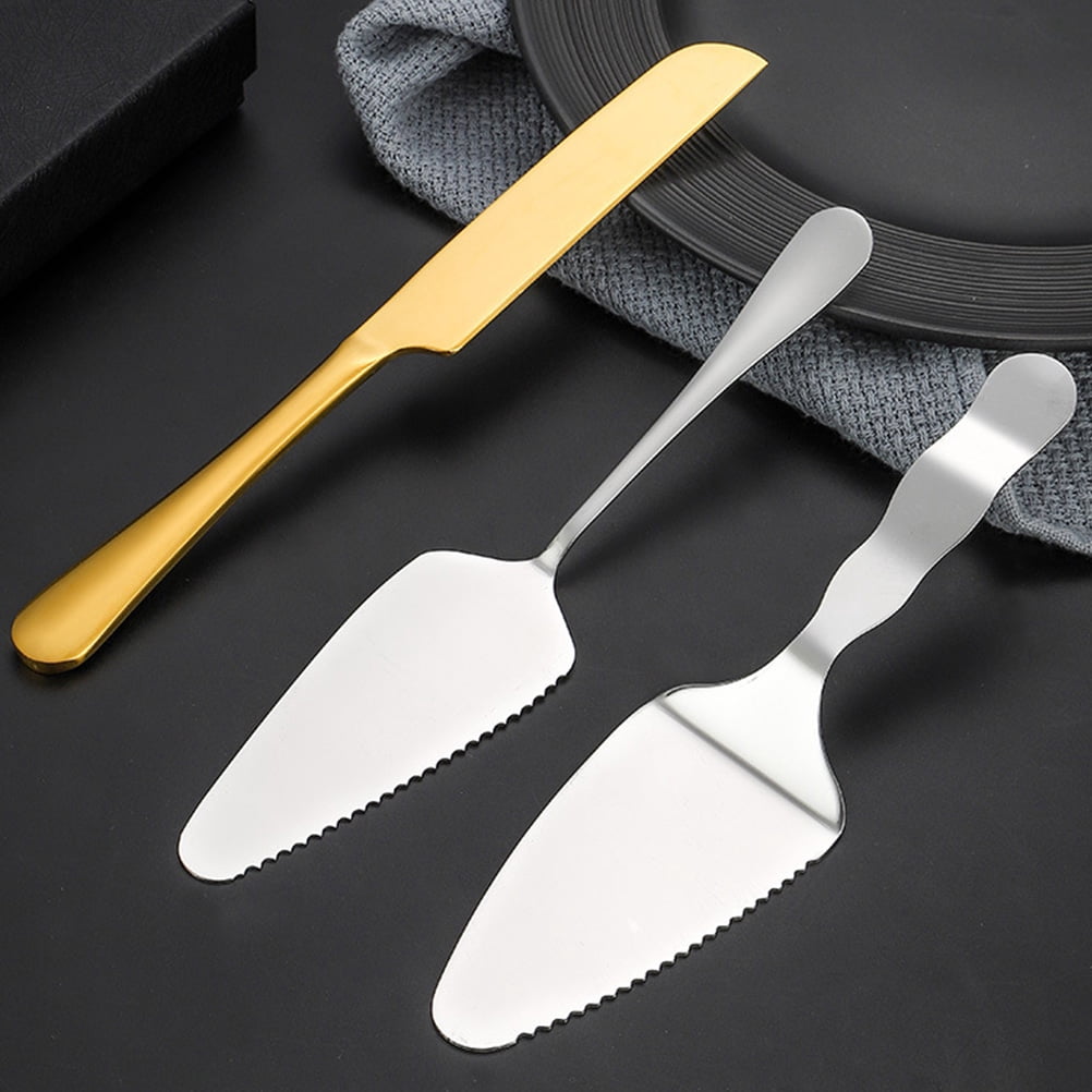 Worgeous 1 Set Cake Spatula For Smoothing Mousse Cake Cutter Golden ...
