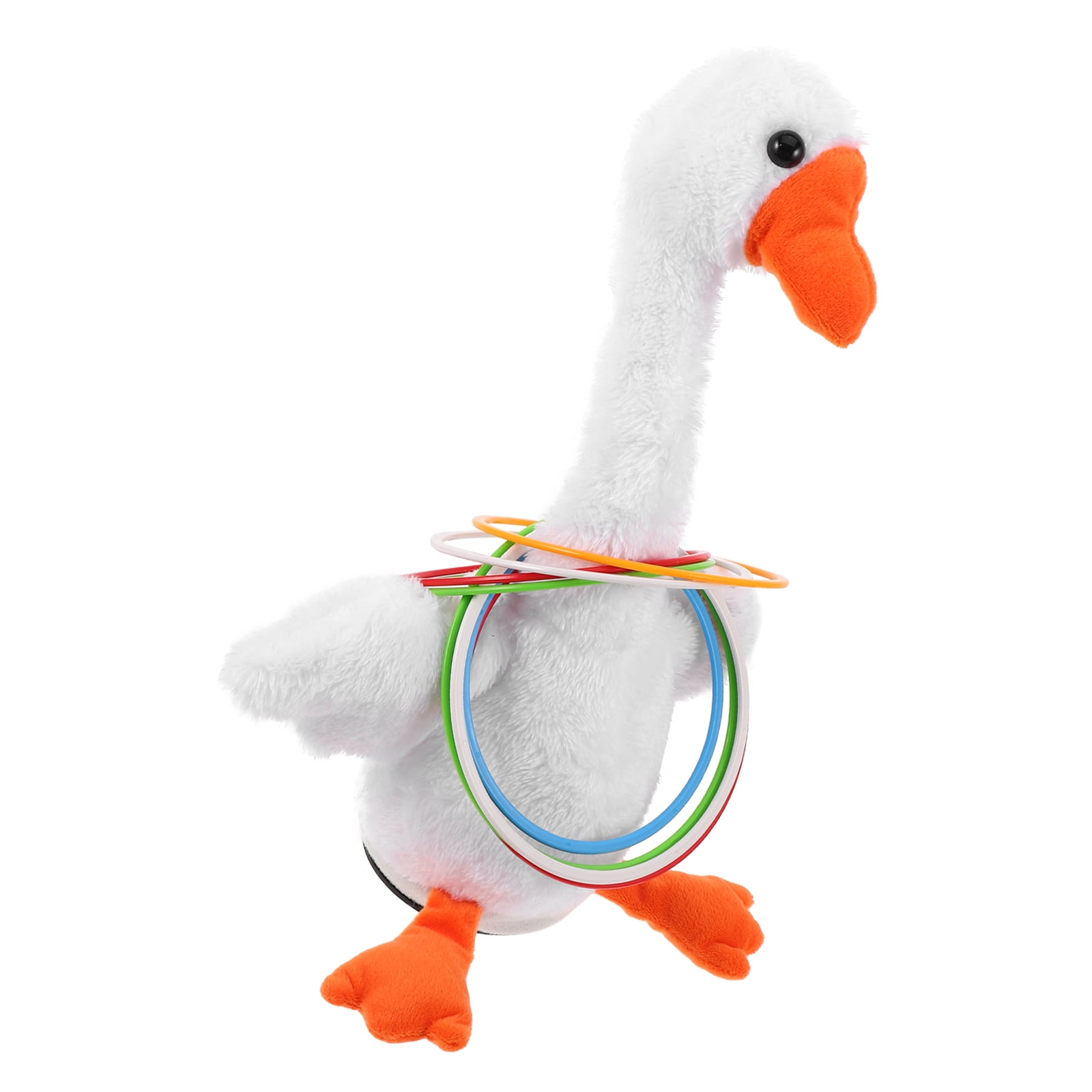 Worgeous 1 Set Of Cartoon Goose Shaped Tossing Set Interactive Rings ...