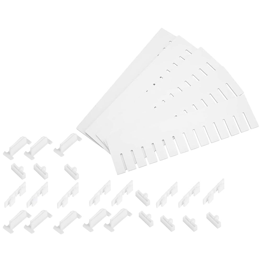 Worgeous 1 Set DIY Drawer Dividers Adjustable Free Combination ...