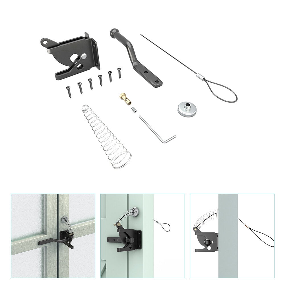 Worgeous 1 Set Door Latches Hardware for Outdoor Gates and Wooden Doors ...